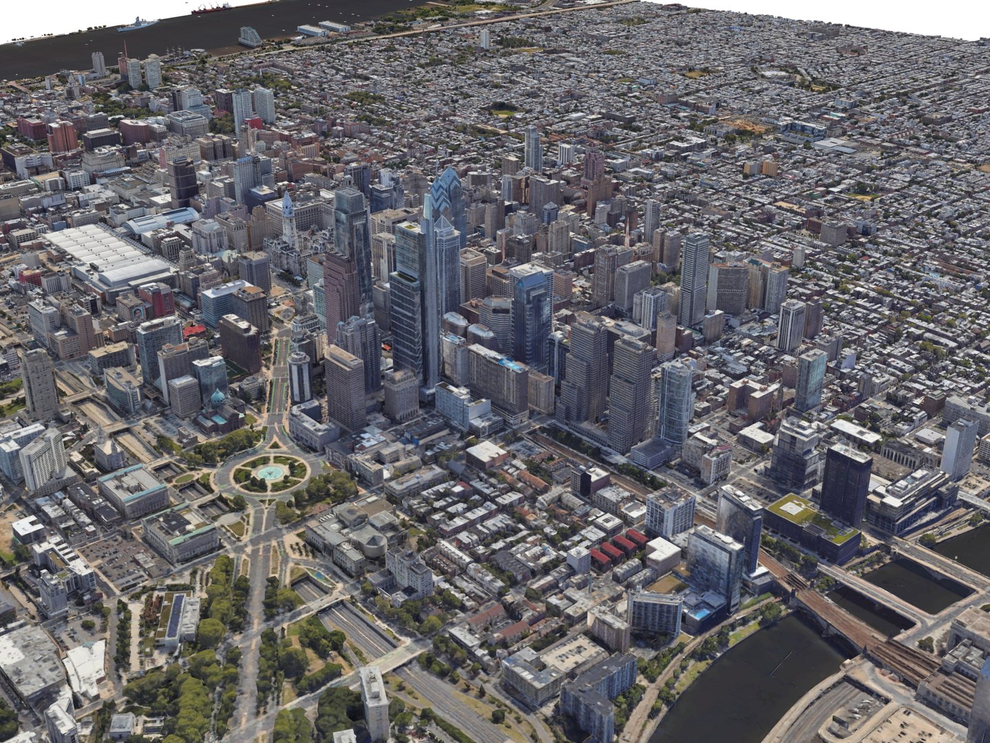 3D Philadelphia Downtown - TurboSquid 2146832