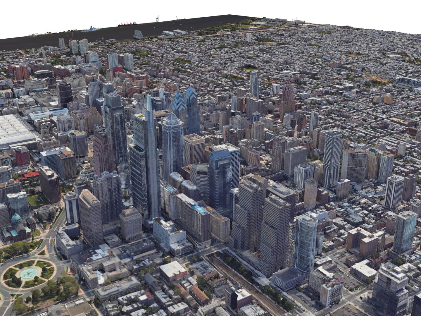 3D Philadelphia Downtown - TurboSquid 2146832