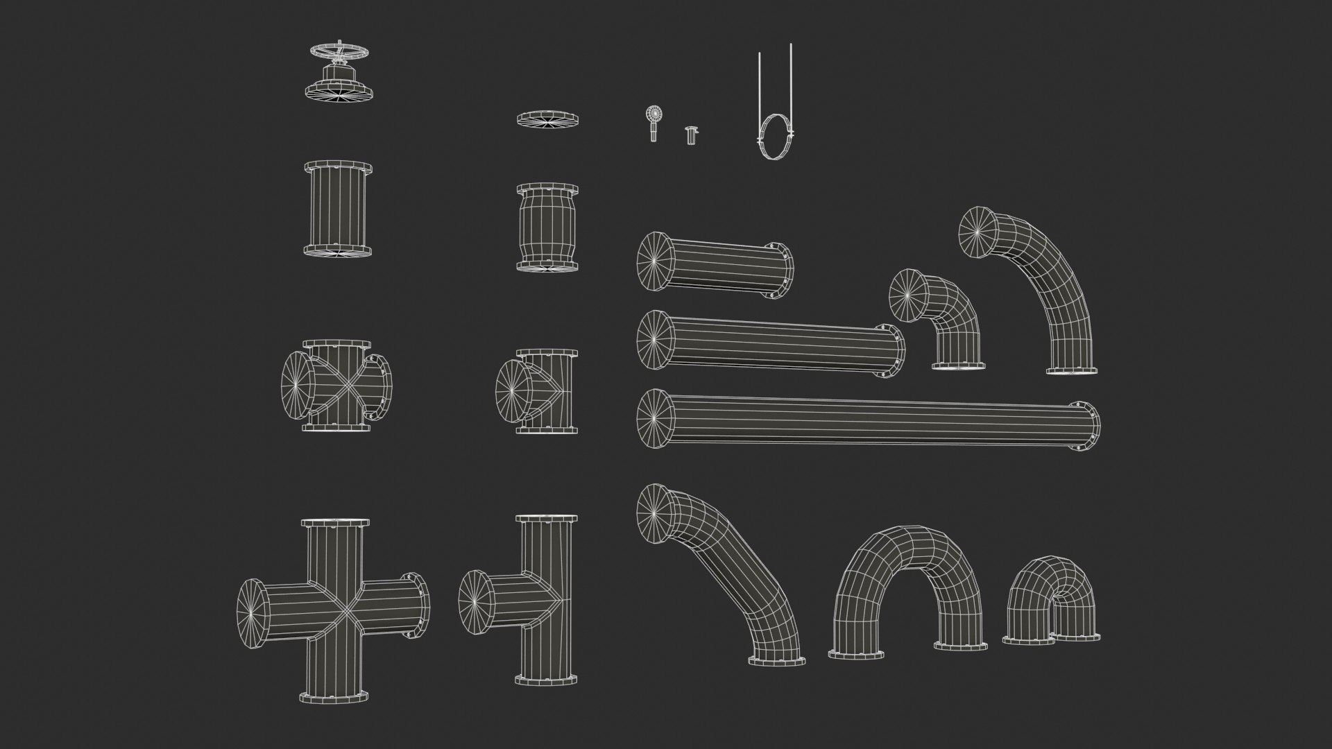 Pipes Assets Pbr Model - TurboSquid 1588828