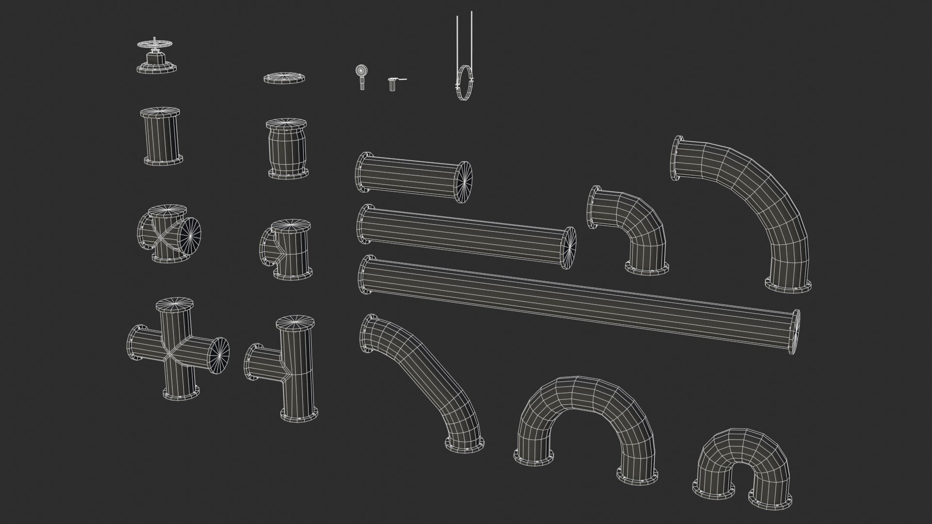 Pipes Assets Pbr Model - TurboSquid 1588828