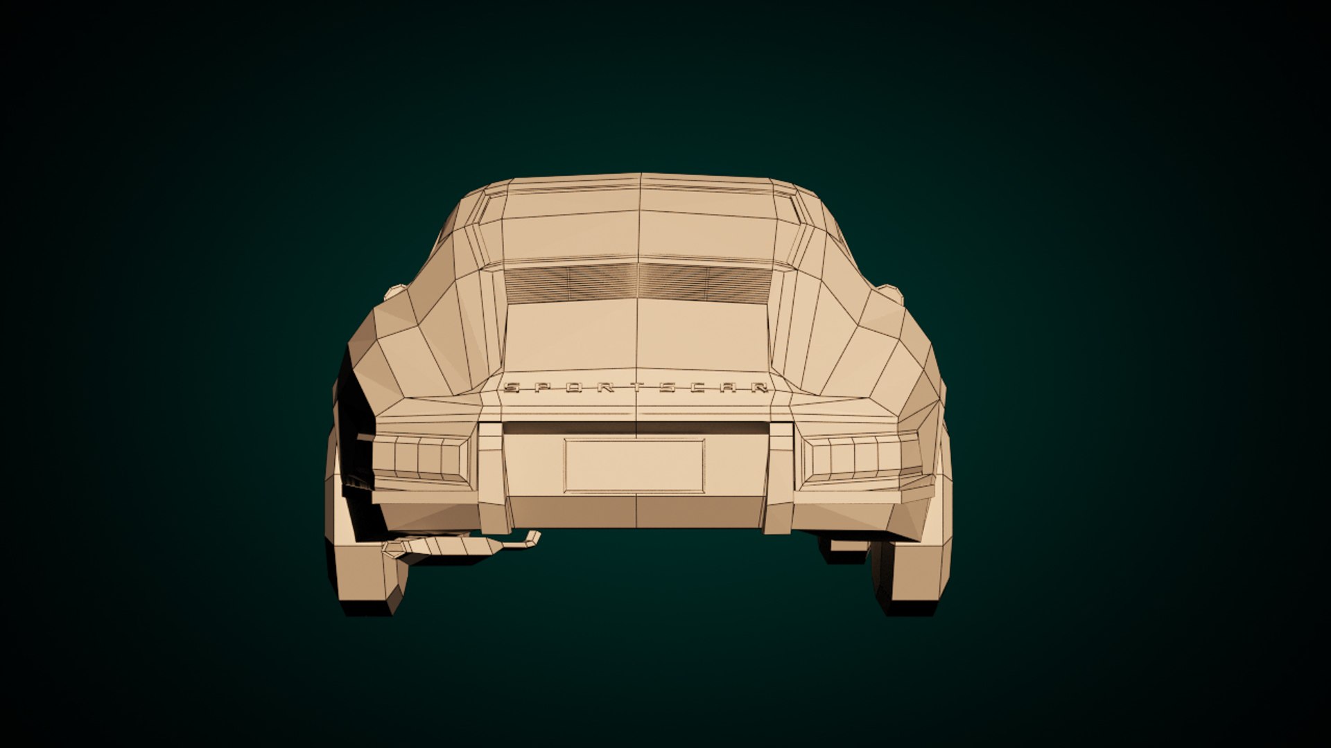 Car Sports Ar 3D Model - TurboSquid 1389402