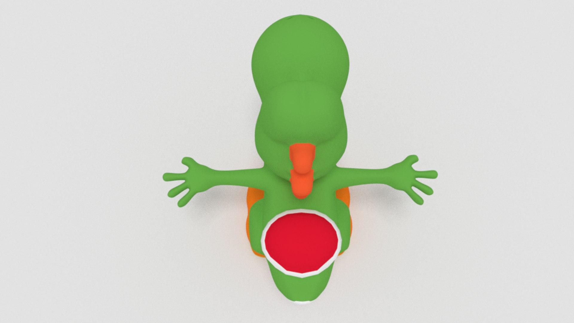 Yoshi Model - TurboSquid 1381105