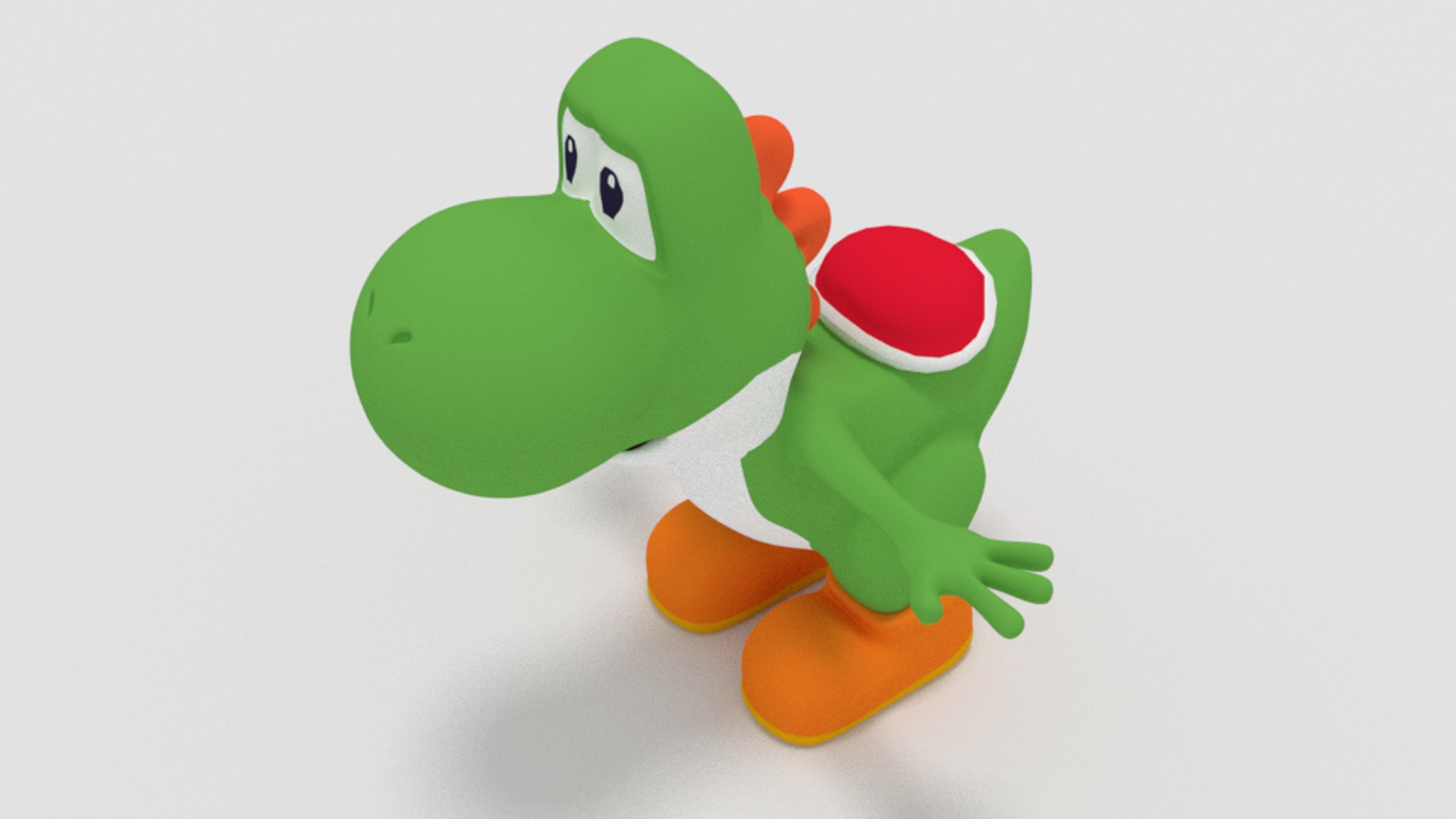Yoshi Model - TurboSquid 1381105