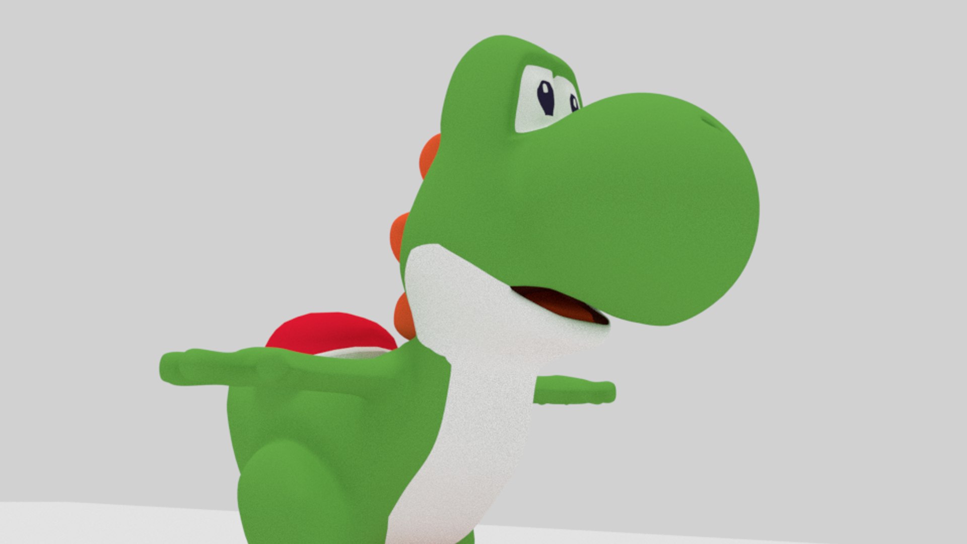 Yoshi Model - TurboSquid 1381105