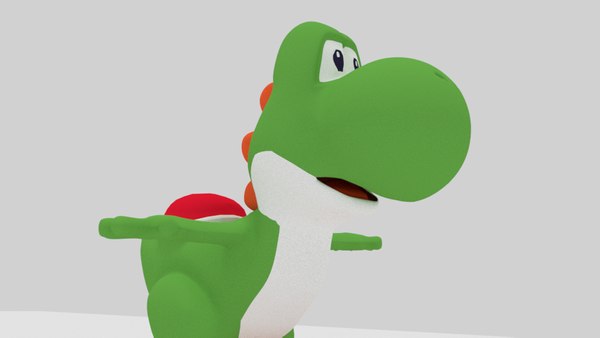 modelo 3d Yoshi gratis - TurboSquid 1381105