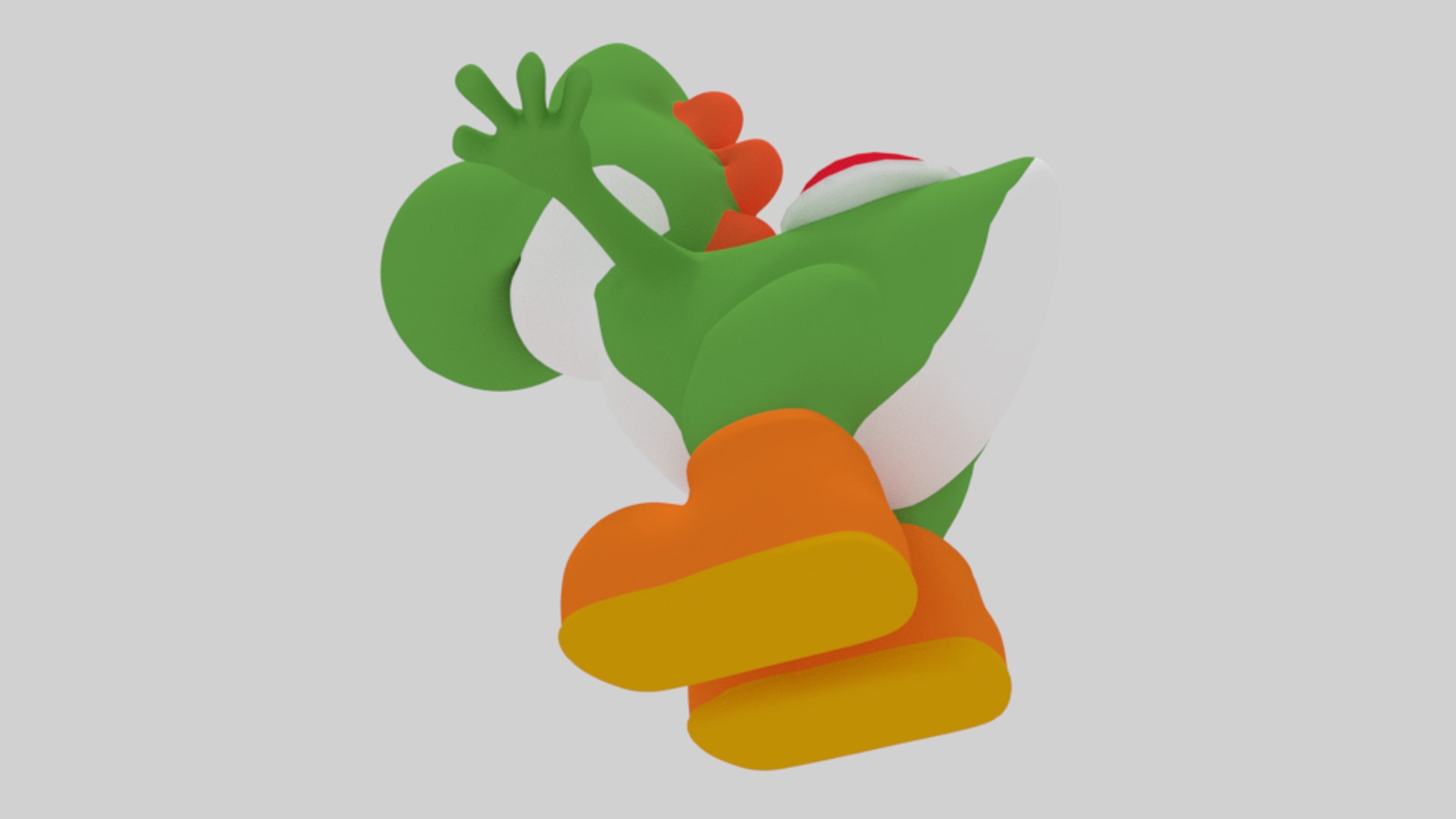 Yoshi Model - TurboSquid 1381105
