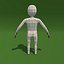 3d Basemesh Cartoon Man Model