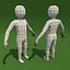 3d Basemesh Cartoon Man Model
