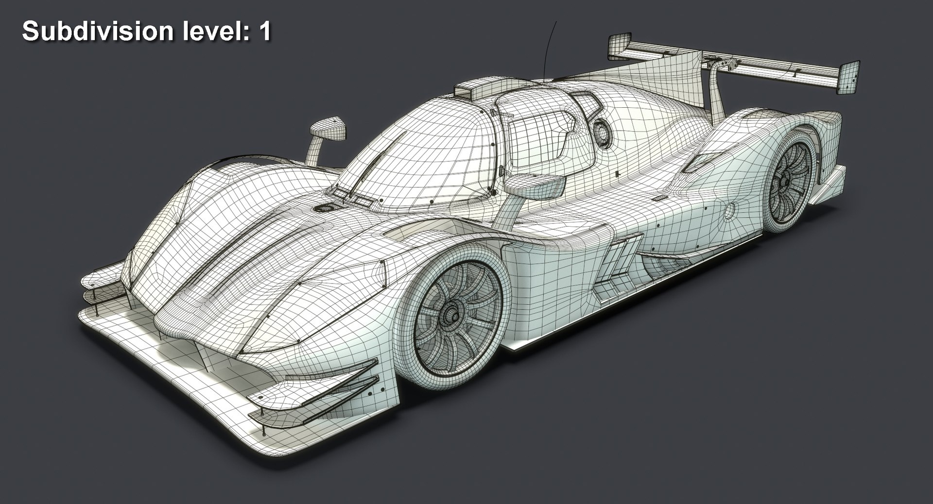 3D Ginetta G61-LT-P3 Le Mans Prototype LMP3 model - TurboSquid 1782995