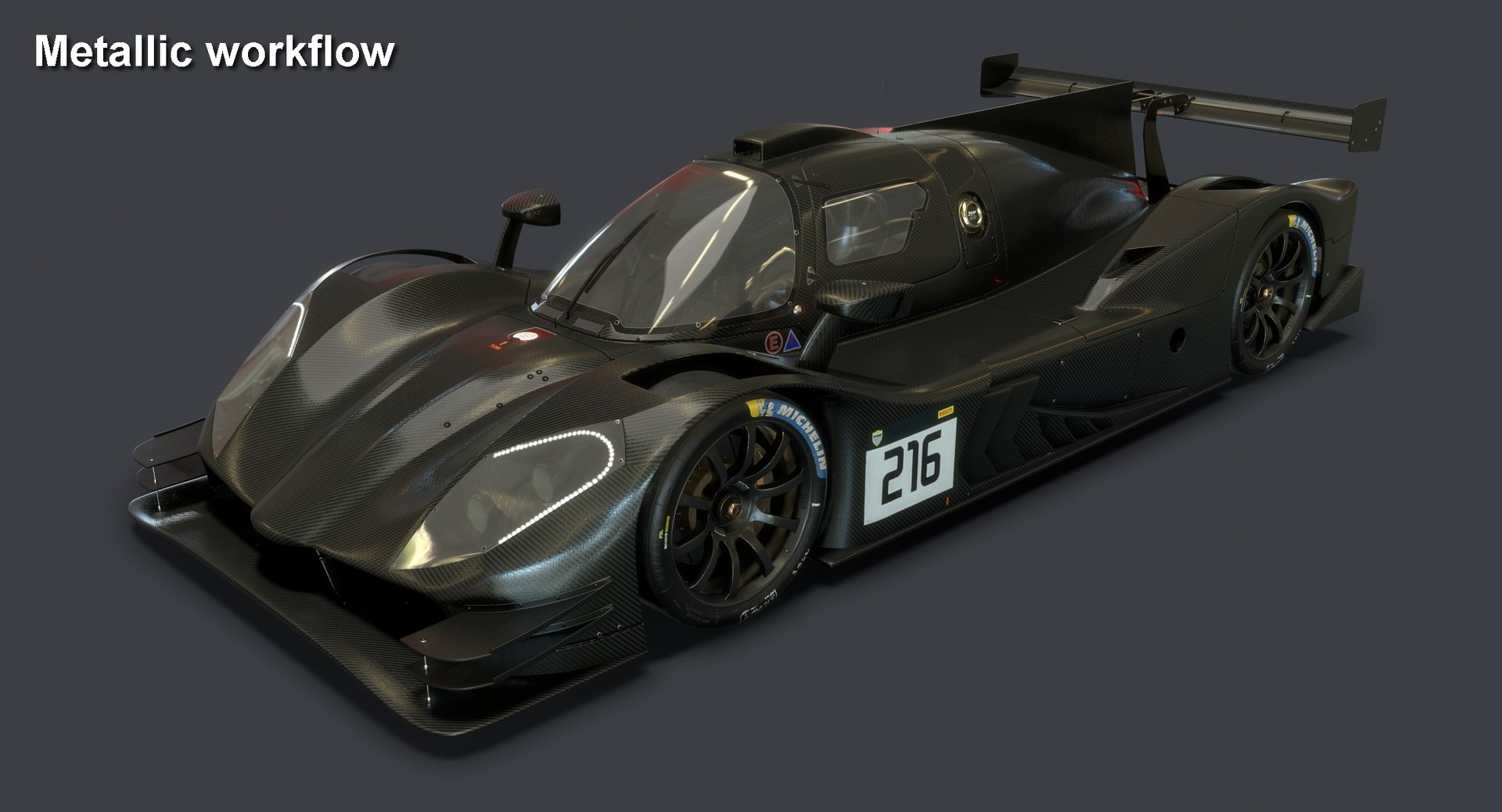 3D Ginetta G61-LT-P3 Le Mans Prototype LMP3 Model - TurboSquid 1782995