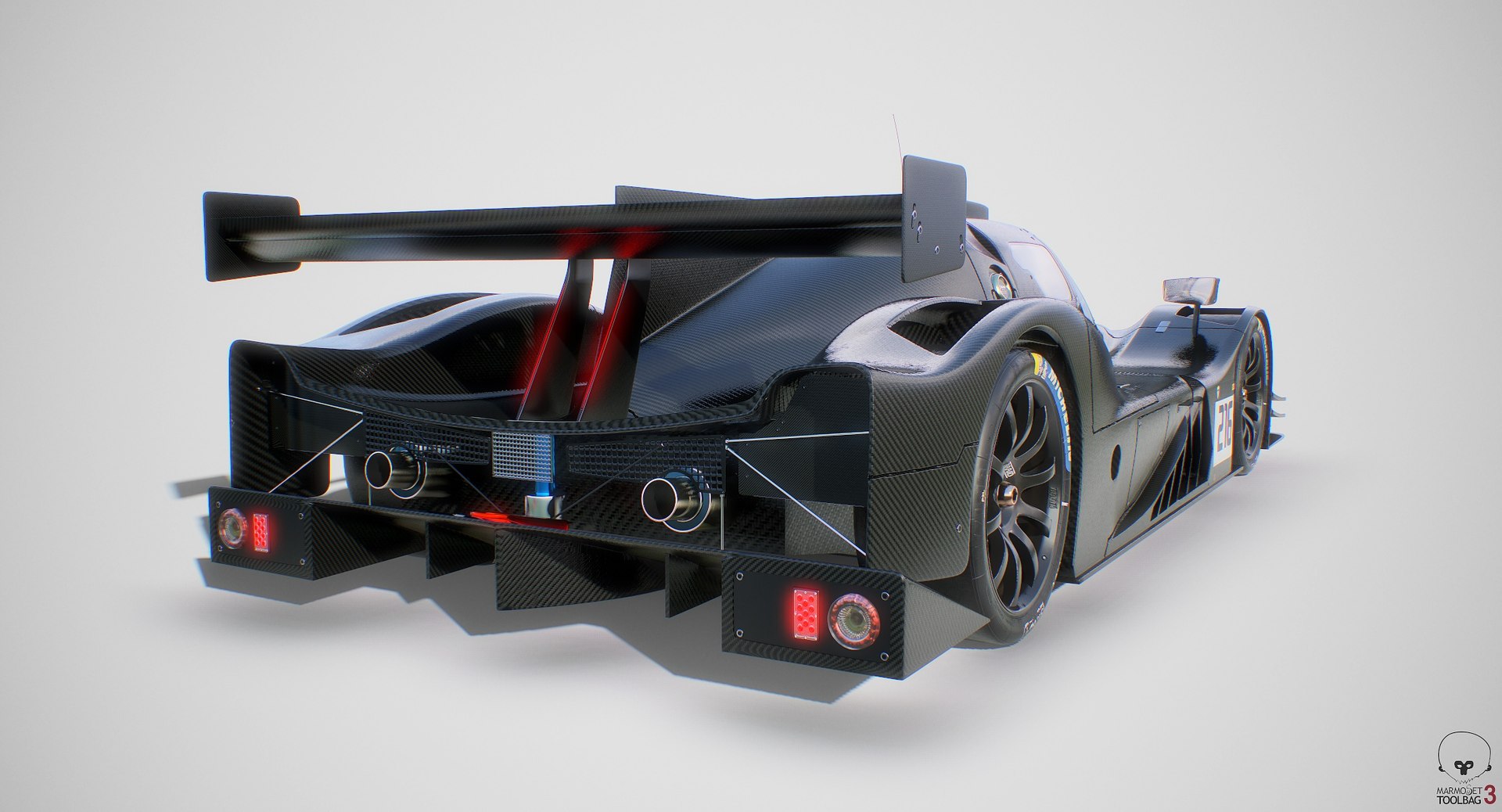 3D Ginetta G61-LT-P3 Le Mans Prototype LMP3 Model - TurboSquid 1782995