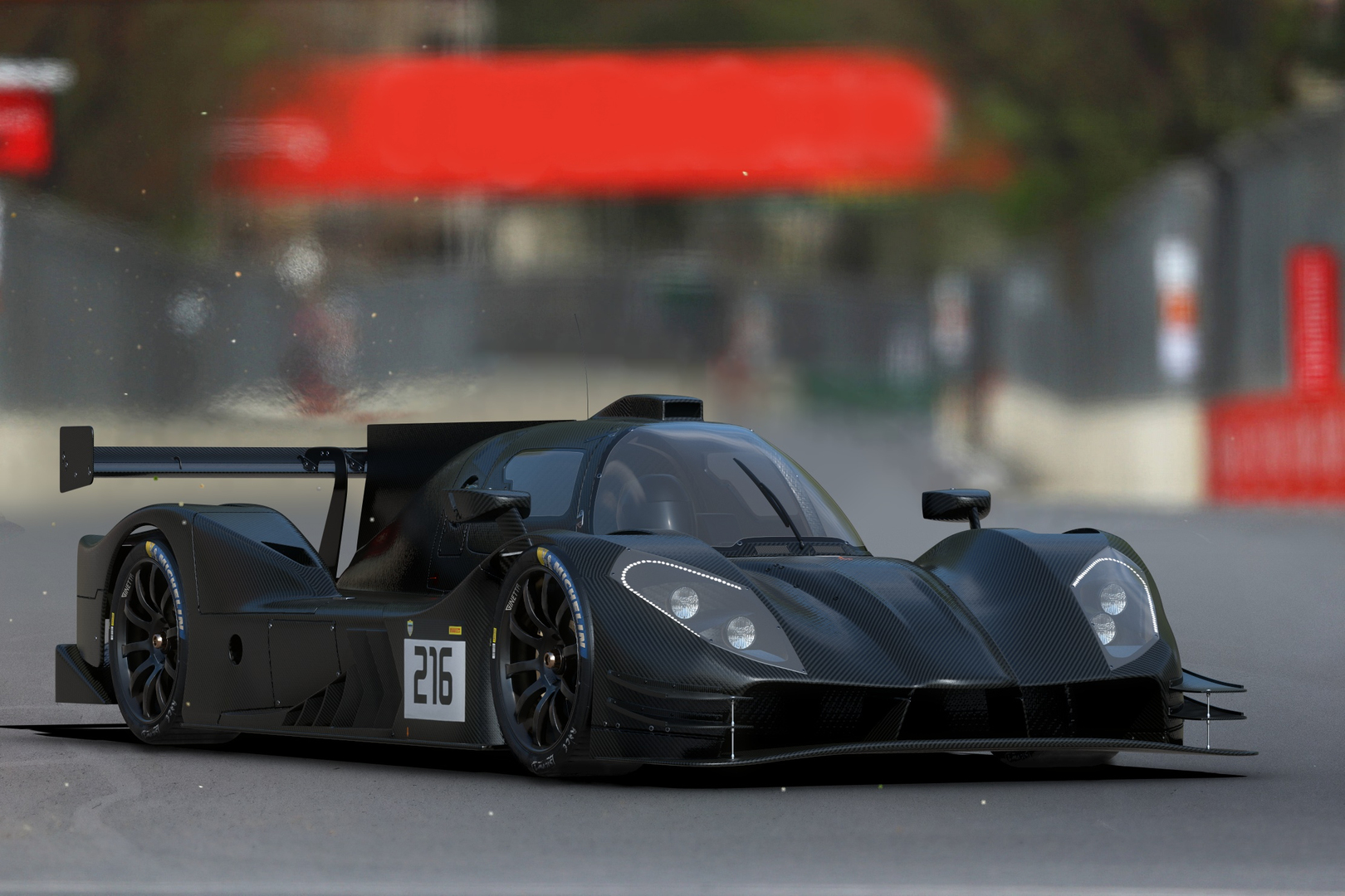 3D Ginetta G61-LT-P3 Le Mans Prototype LMP3 model - TurboSquid 1782995