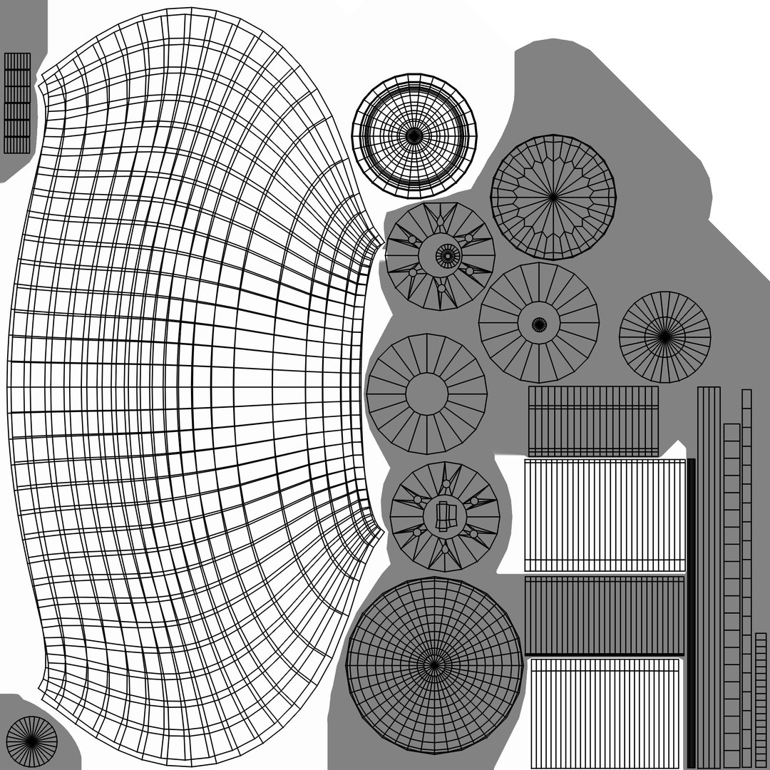 3D Model Chandelier Lamps Interior - TurboSquid 1399616