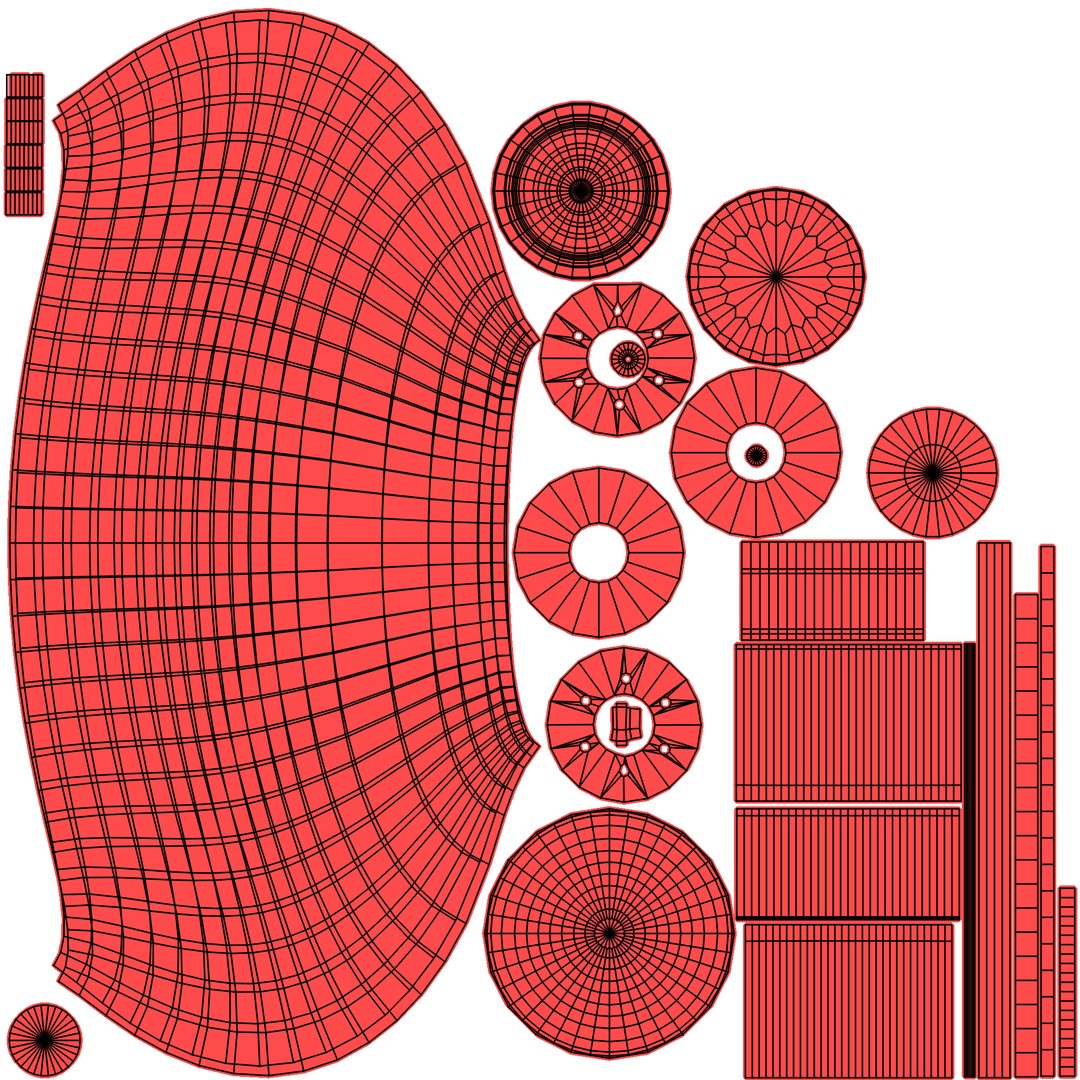 3D Model Chandelier Lamps Interior - TurboSquid 1399616