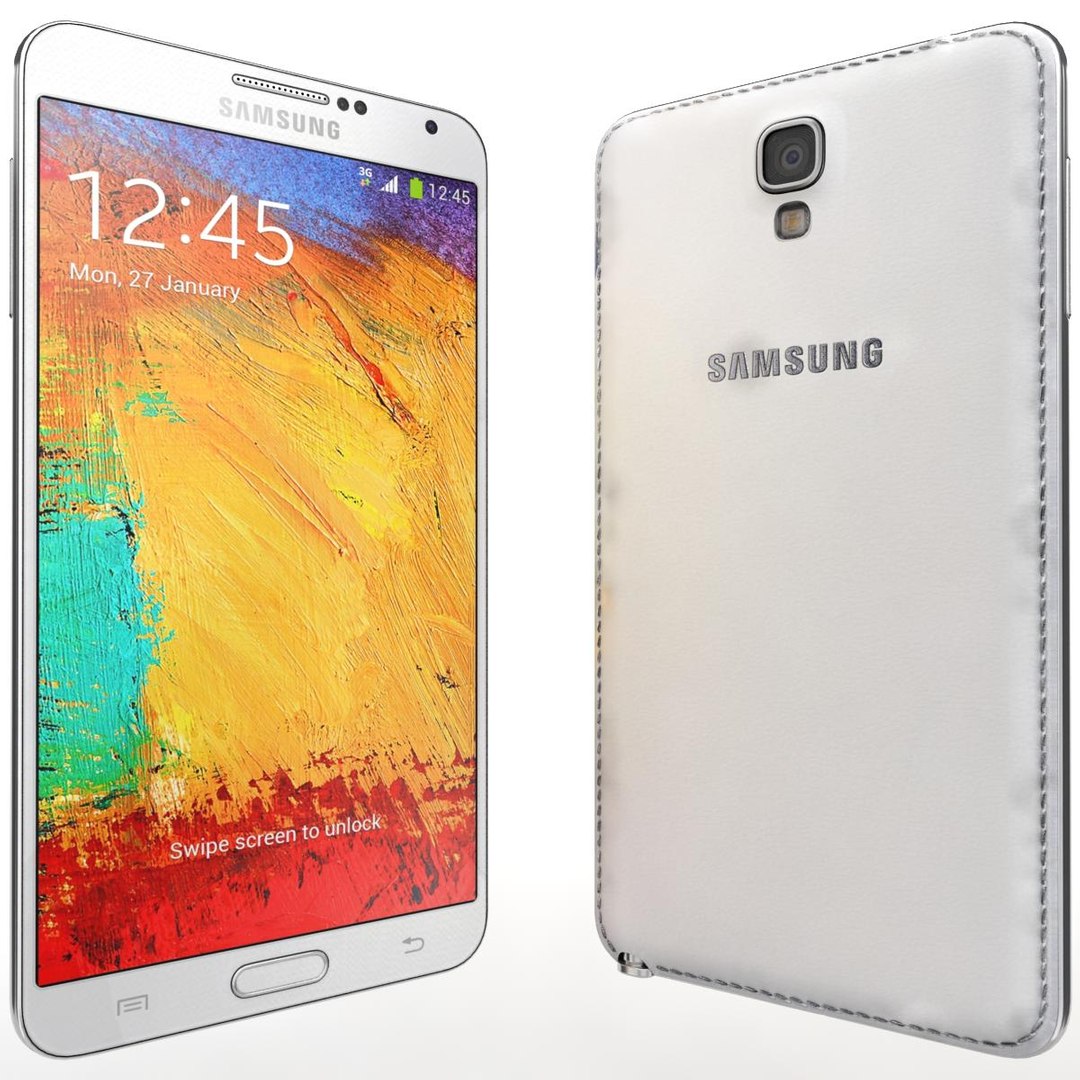Samsung Galaxy Note 3 3d Model