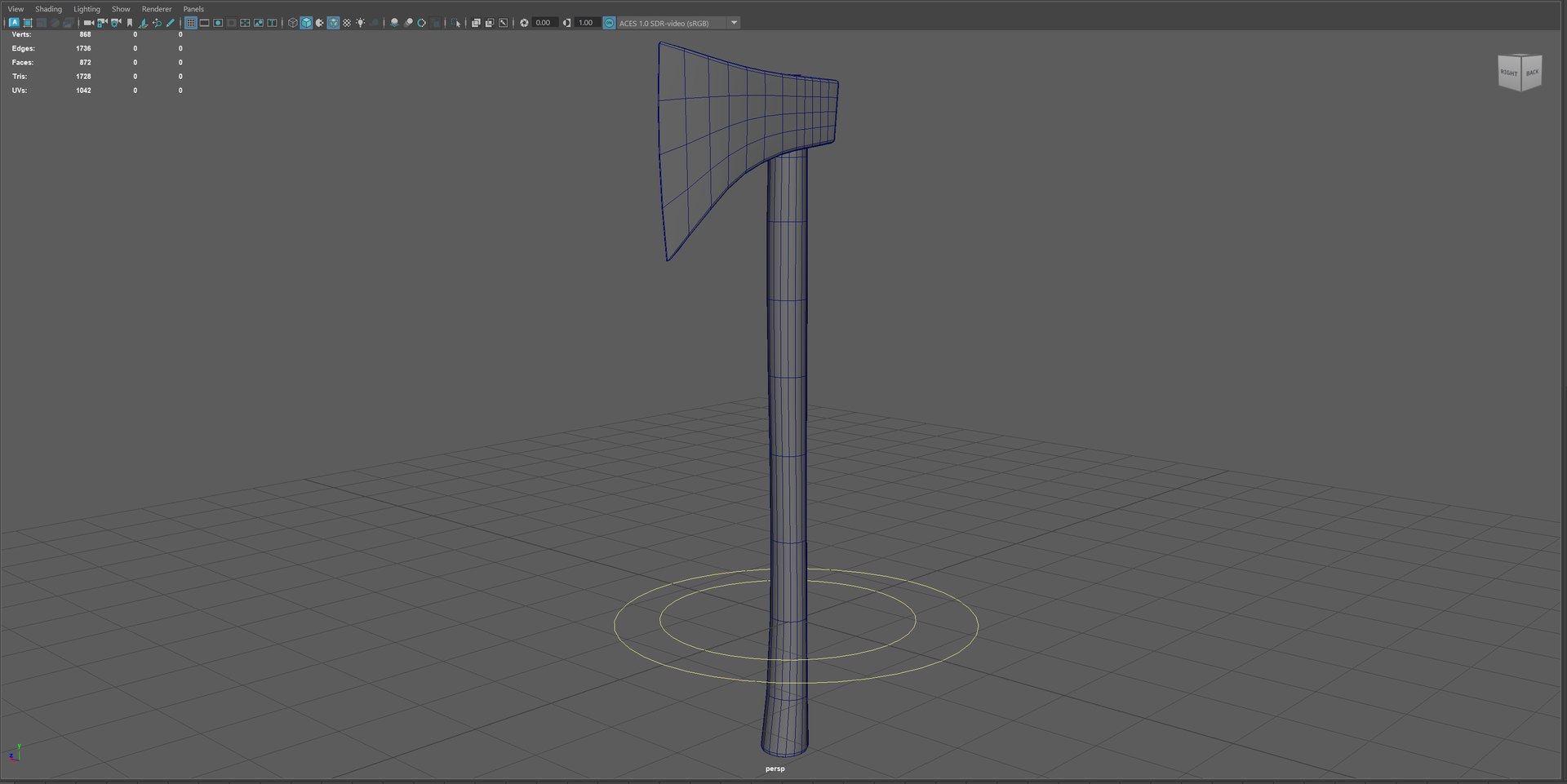 Free Axe MAYA Rigged 3D Model - TurboSquid 2356839