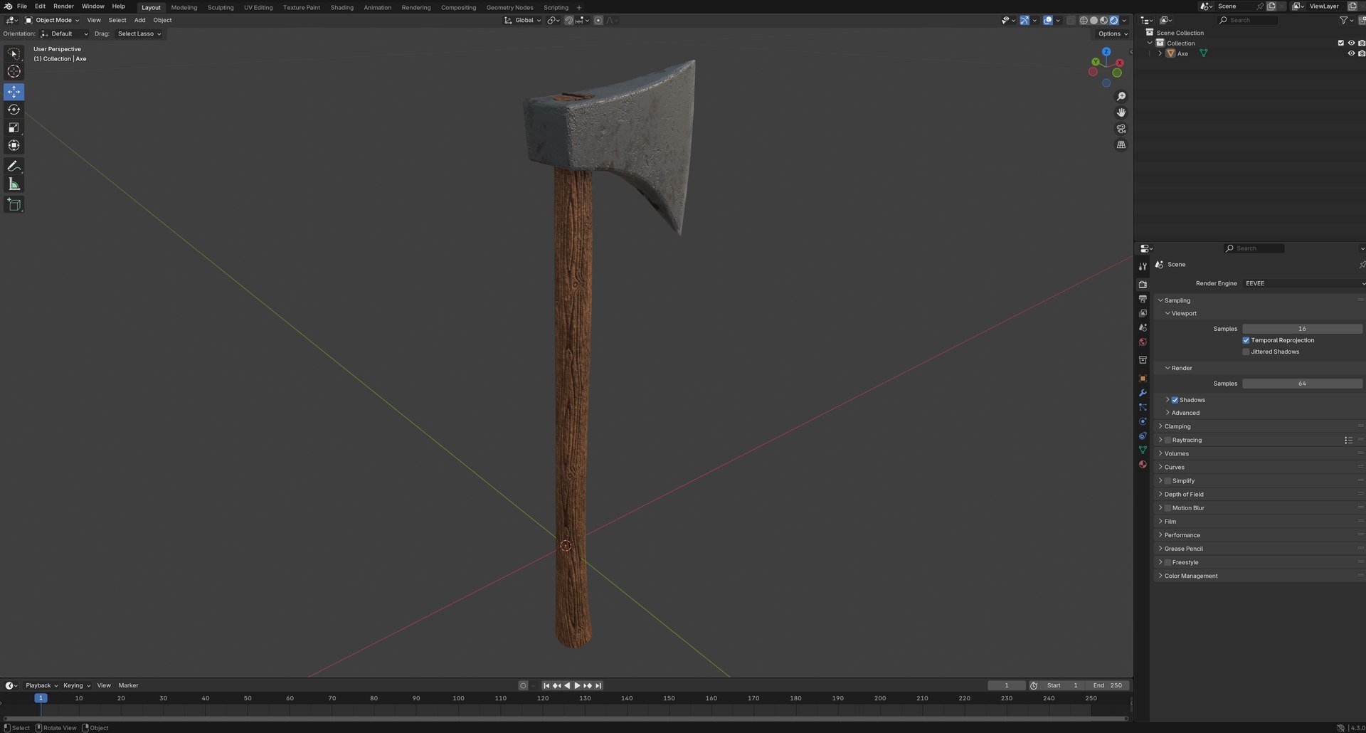Free Axe MAYA Rigged 3D Model - TurboSquid 2356839