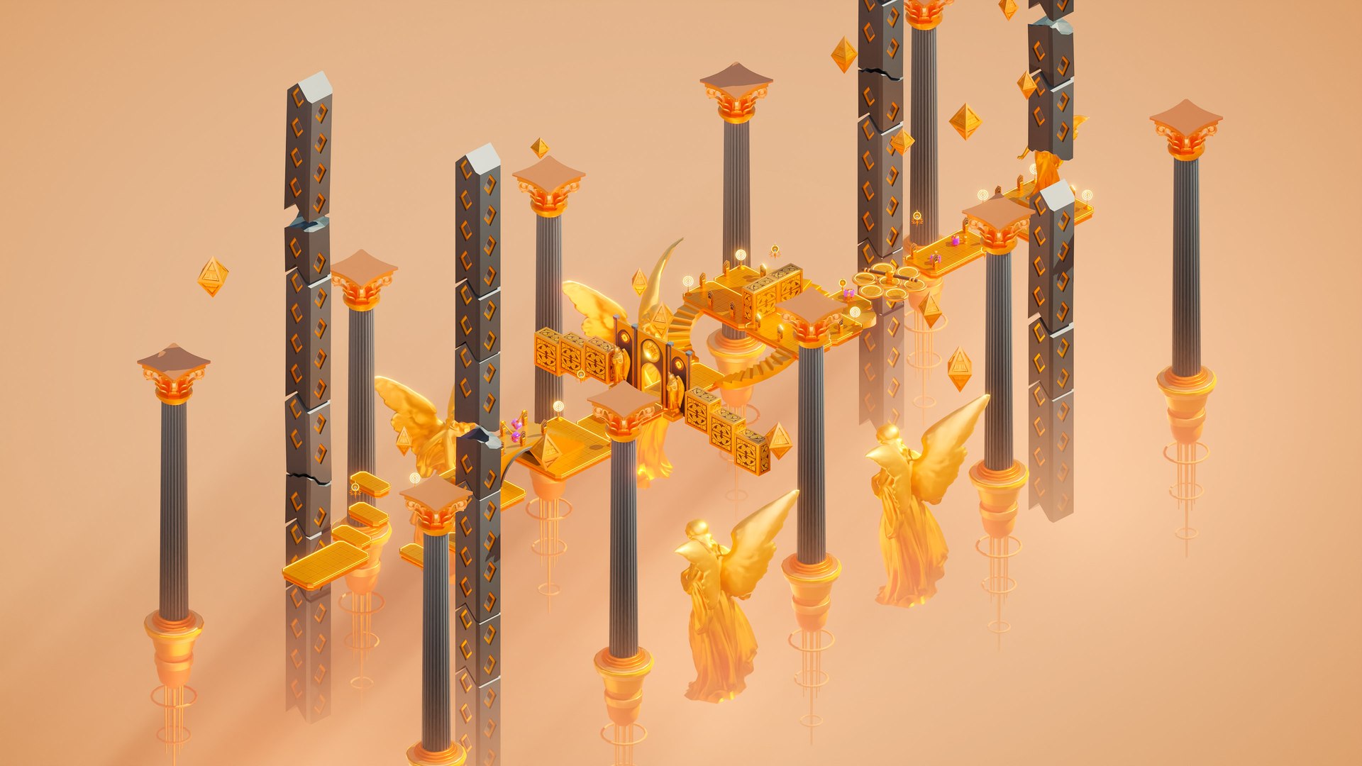 3D Model Platformer 9 Heaven - TurboSquid 2300193