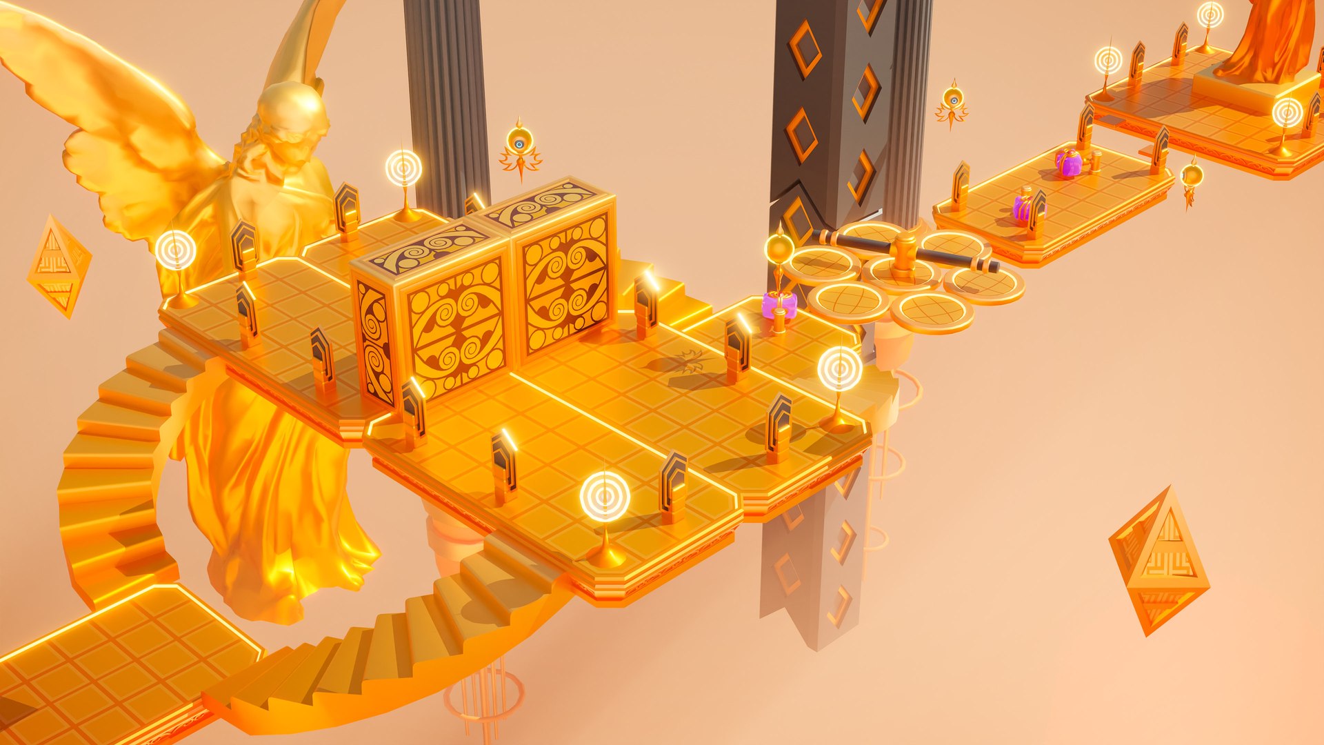 3D Model Platformer 9 Heaven - TurboSquid 2300193