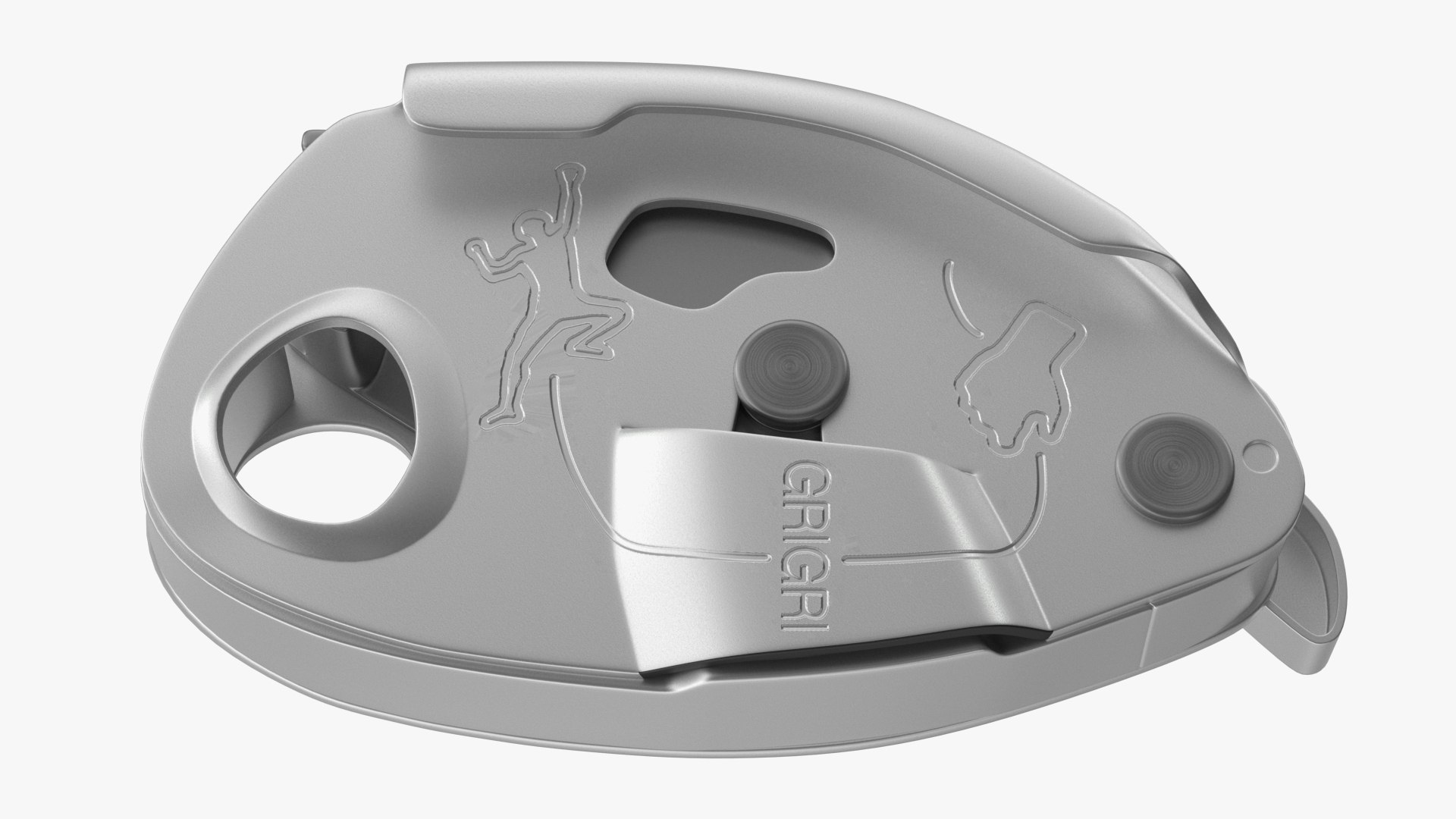 3D Belay Device Gri Gri Metallic - TurboSquid 2188774