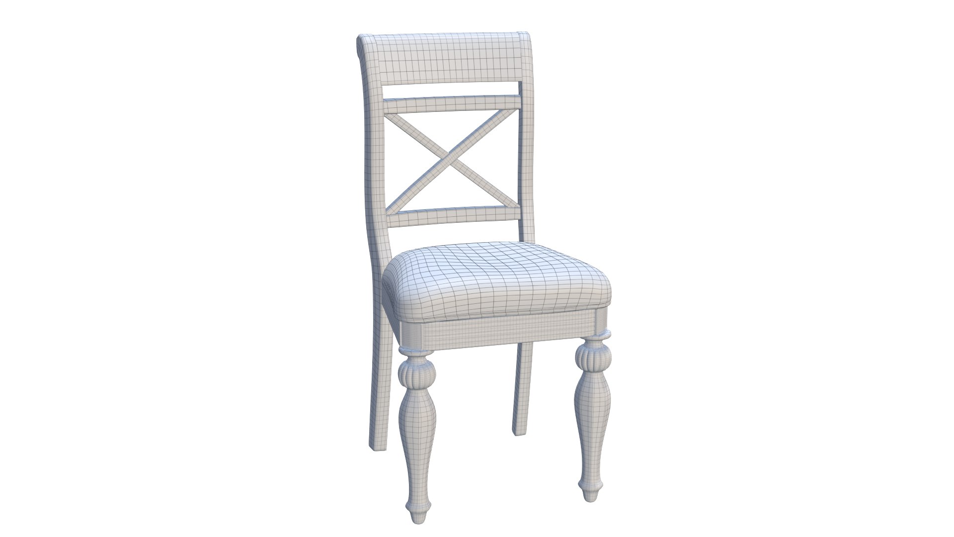 3D Low Poly Chair 3D Model - TurboSquid 2297891