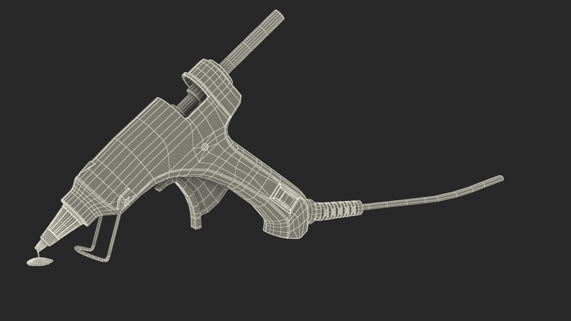 Hot Melt Glue Gun 3D Model - TurboSquid 1648910