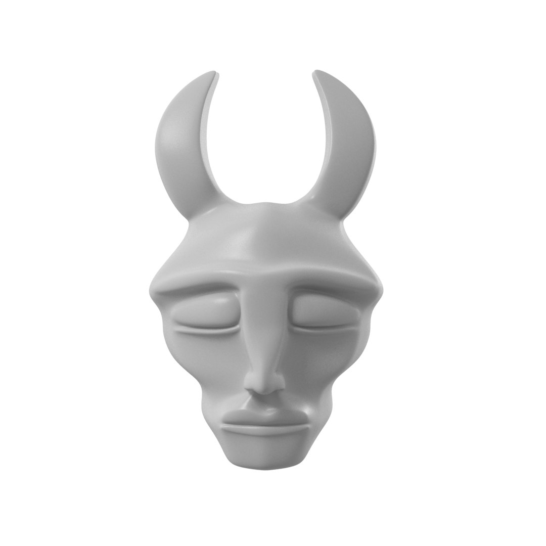 3D Mask Statue African Model - TurboSquid 1334376