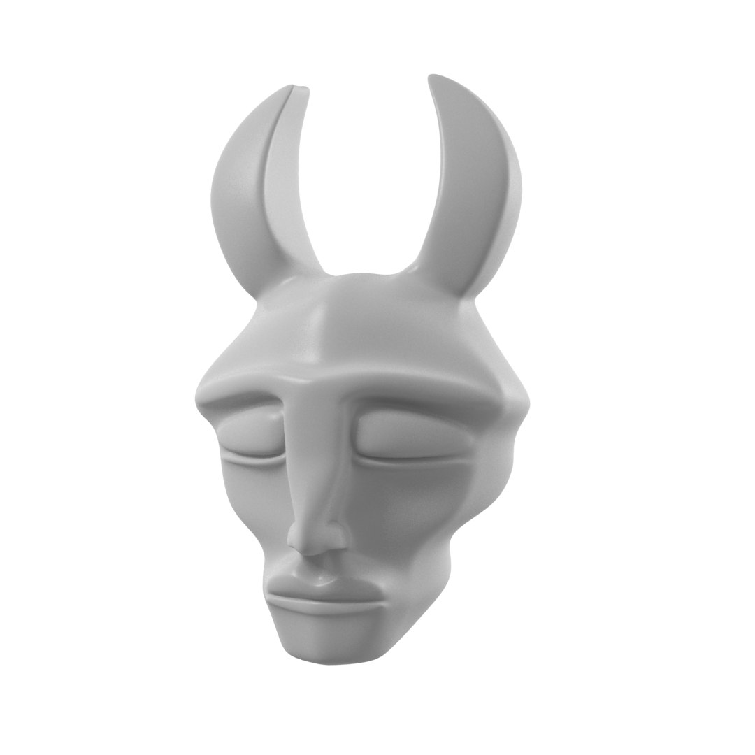 3D Mask Statue African Model - TurboSquid 1334376