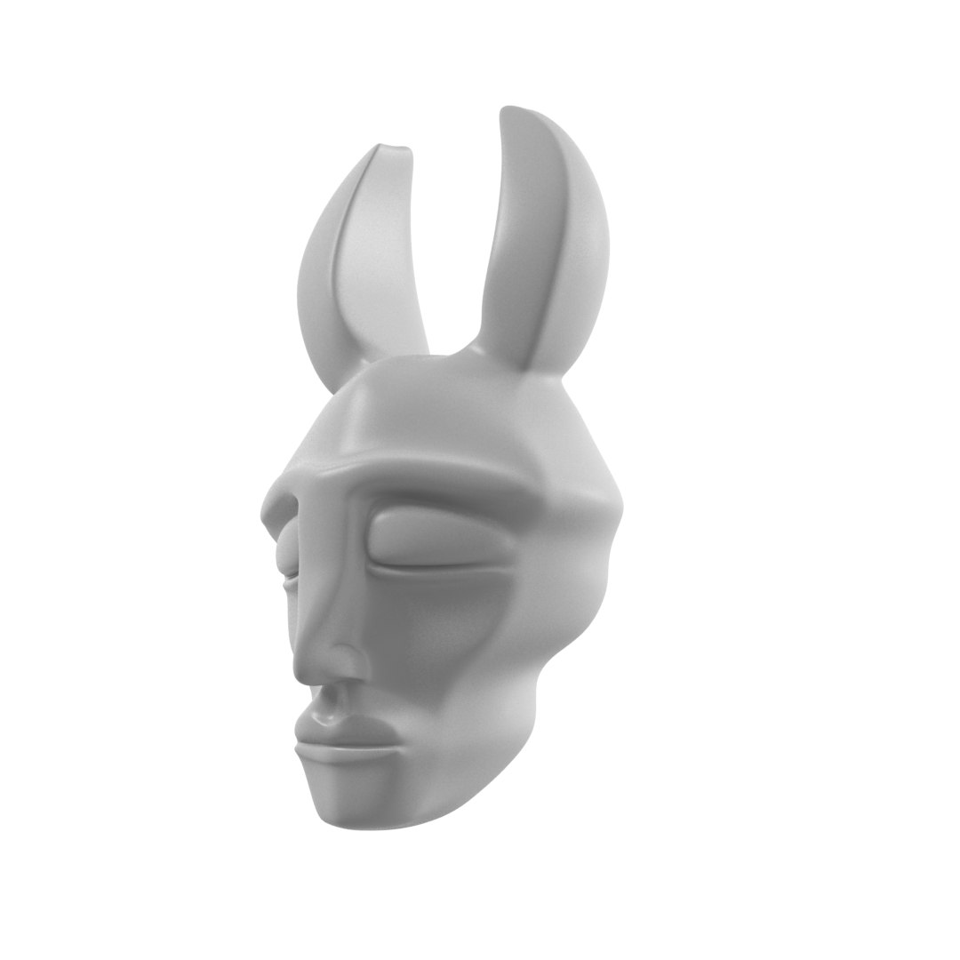 3D Mask Statue African Model - TurboSquid 1334376