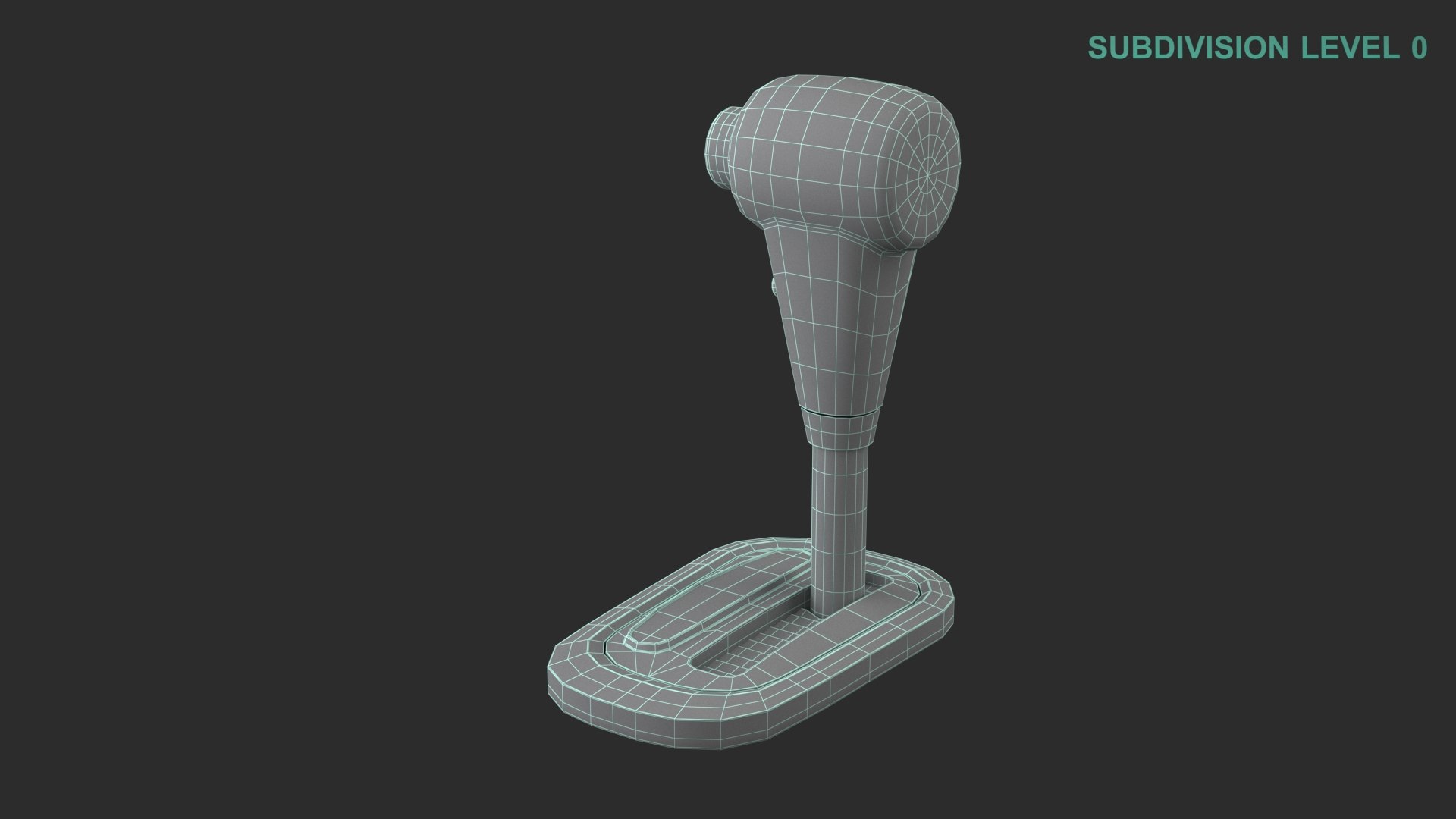 3D Automatic Transmission Gear Shift - TurboSquid 1947496