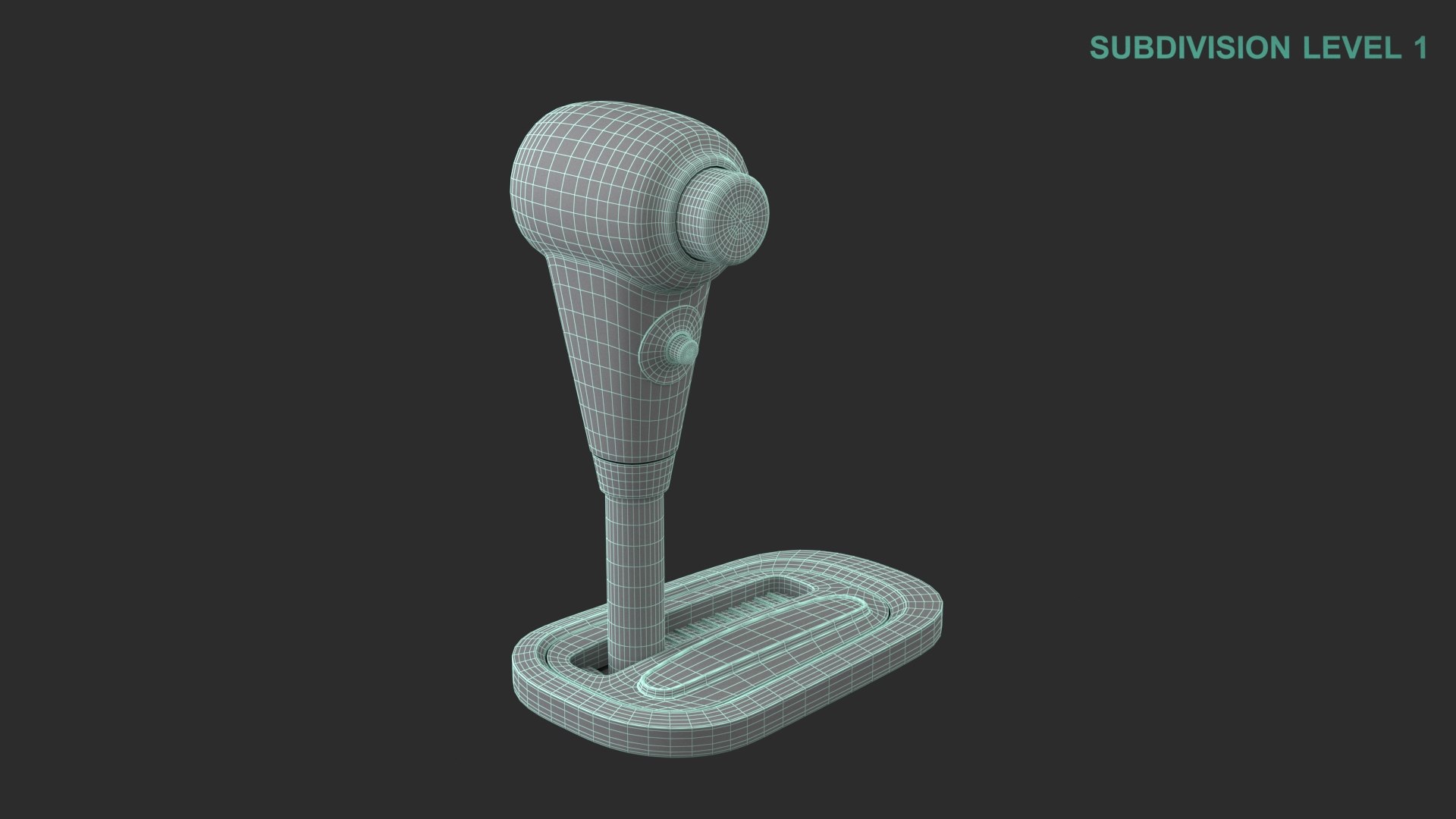 3D Automatic Transmission Gear Shift - TurboSquid 1947496