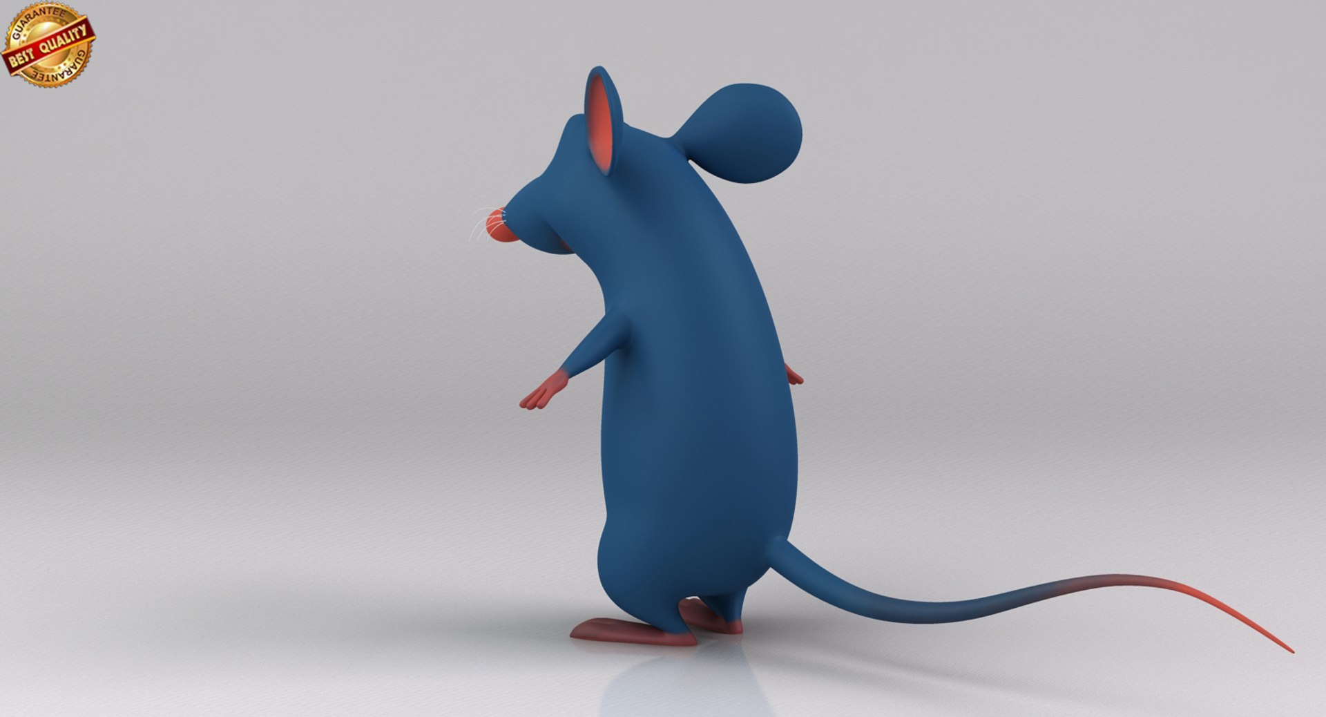 3d Rat Cartoon Toon