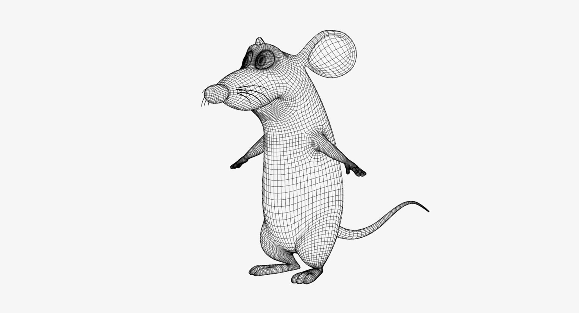3d Rat Cartoon Toon