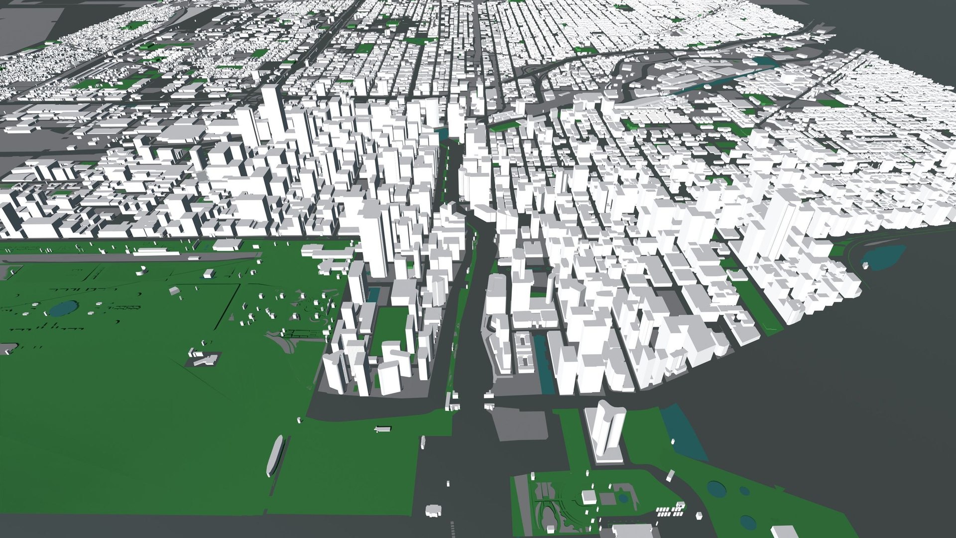 3D Collection - Cities In USA - Mass Buildings Model - TurboSquid 2176314