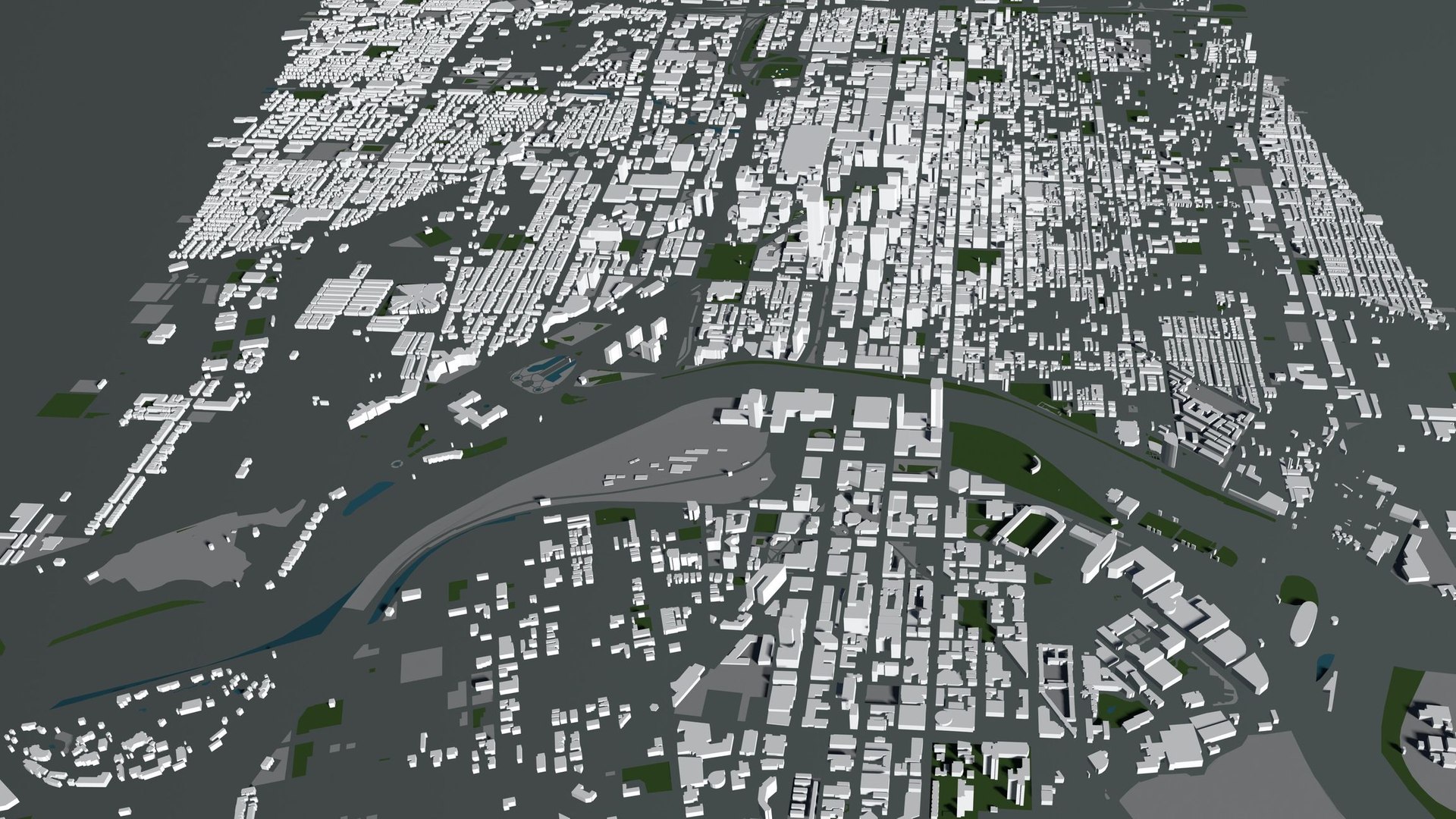 3D Collection - Cities In USA - Mass Buildings Model - TurboSquid 2176314