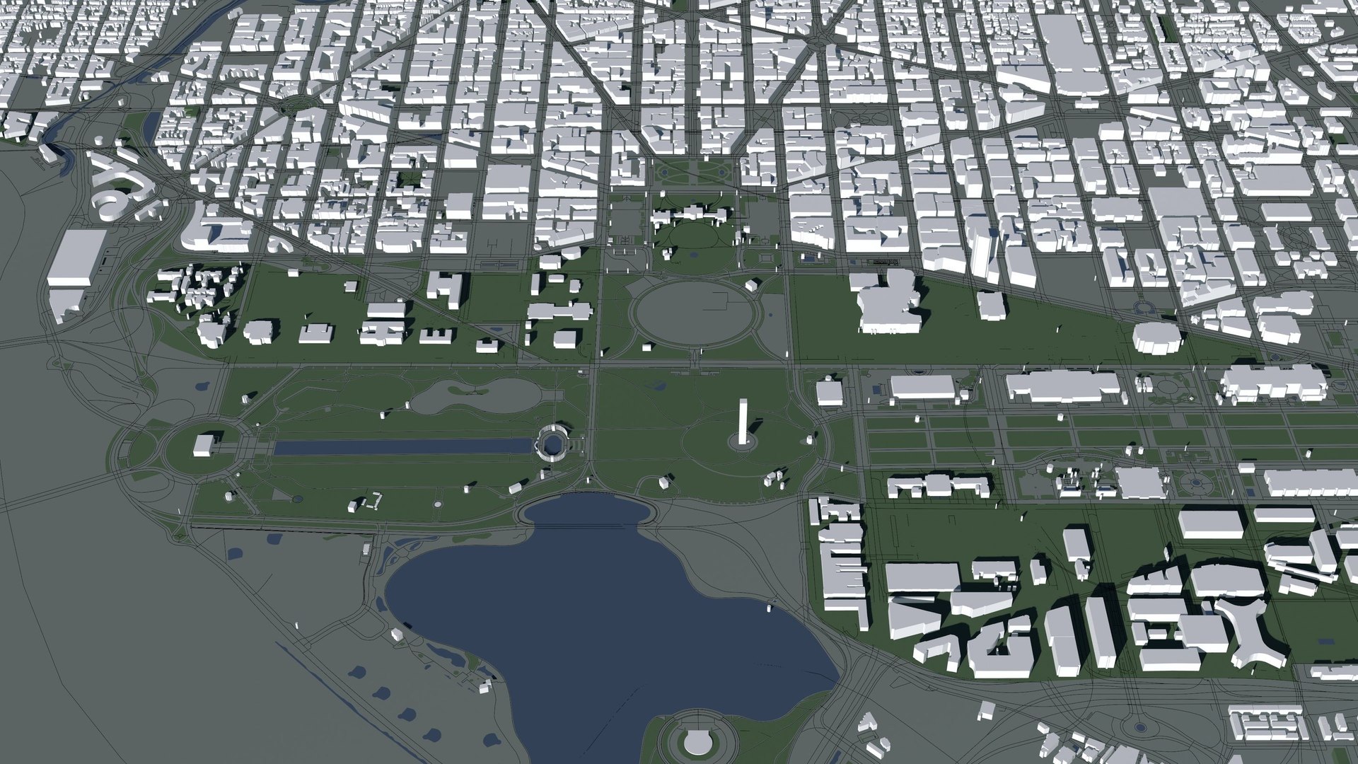 3D Collection - Cities In USA - Mass Buildings Model - TurboSquid 2176314