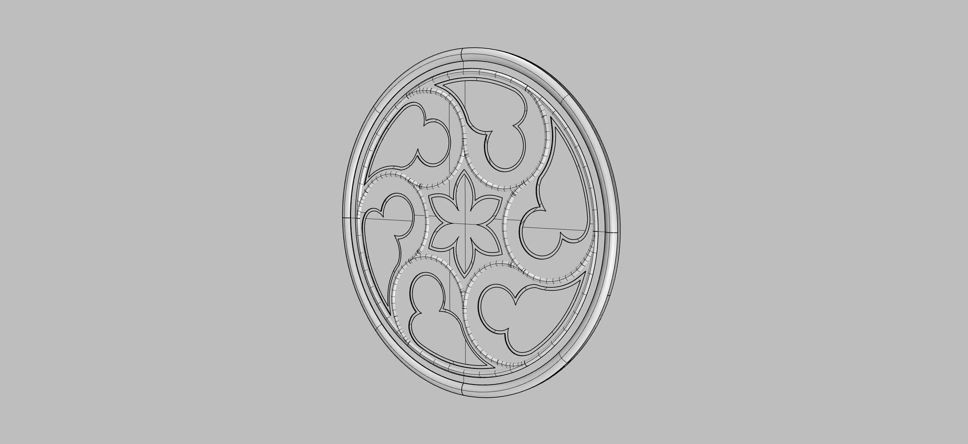 Rose Window Collection 3D Model - TurboSquid 1767574