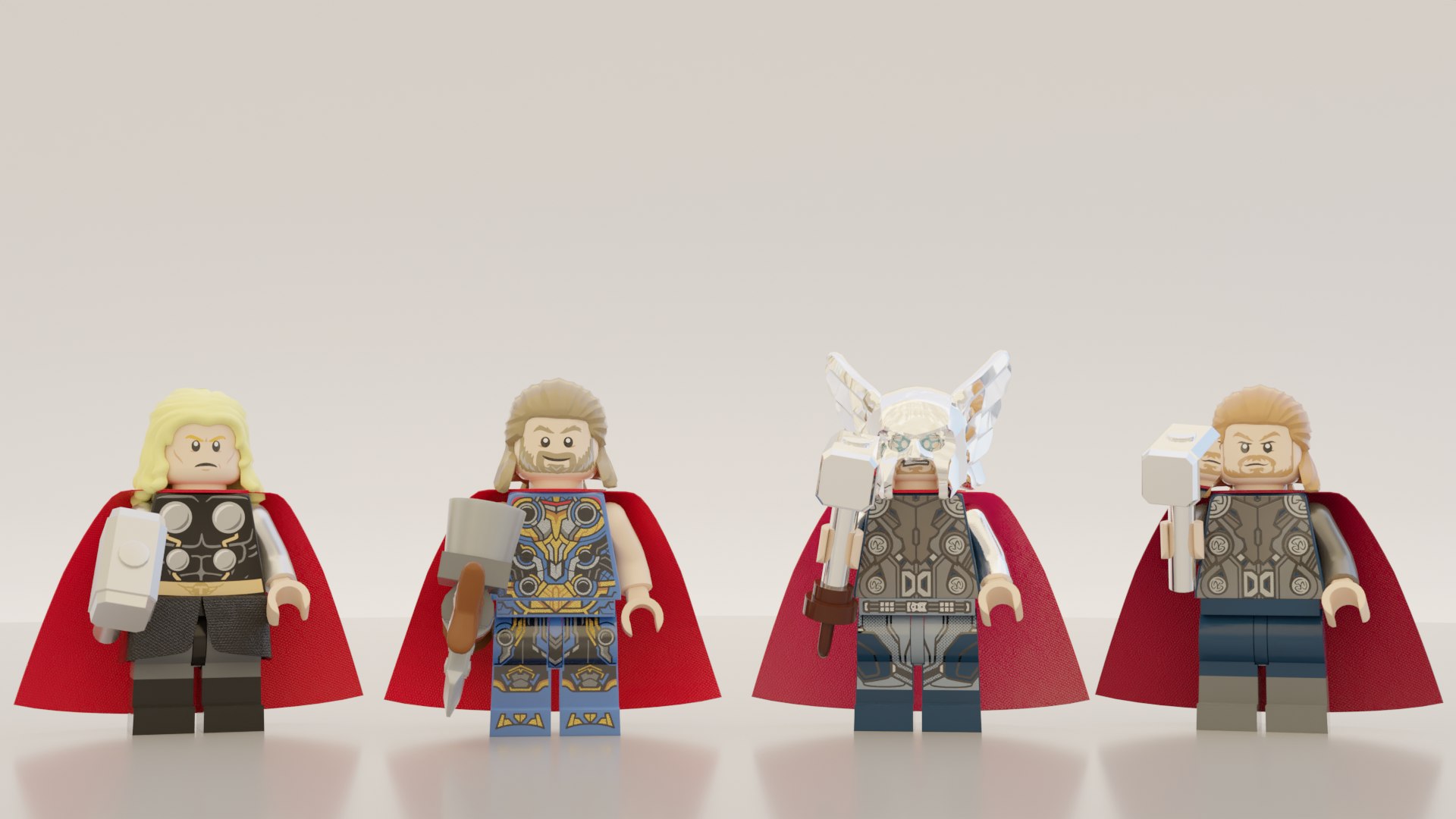 3D Lego Thor Pack - TurboSquid 1987831