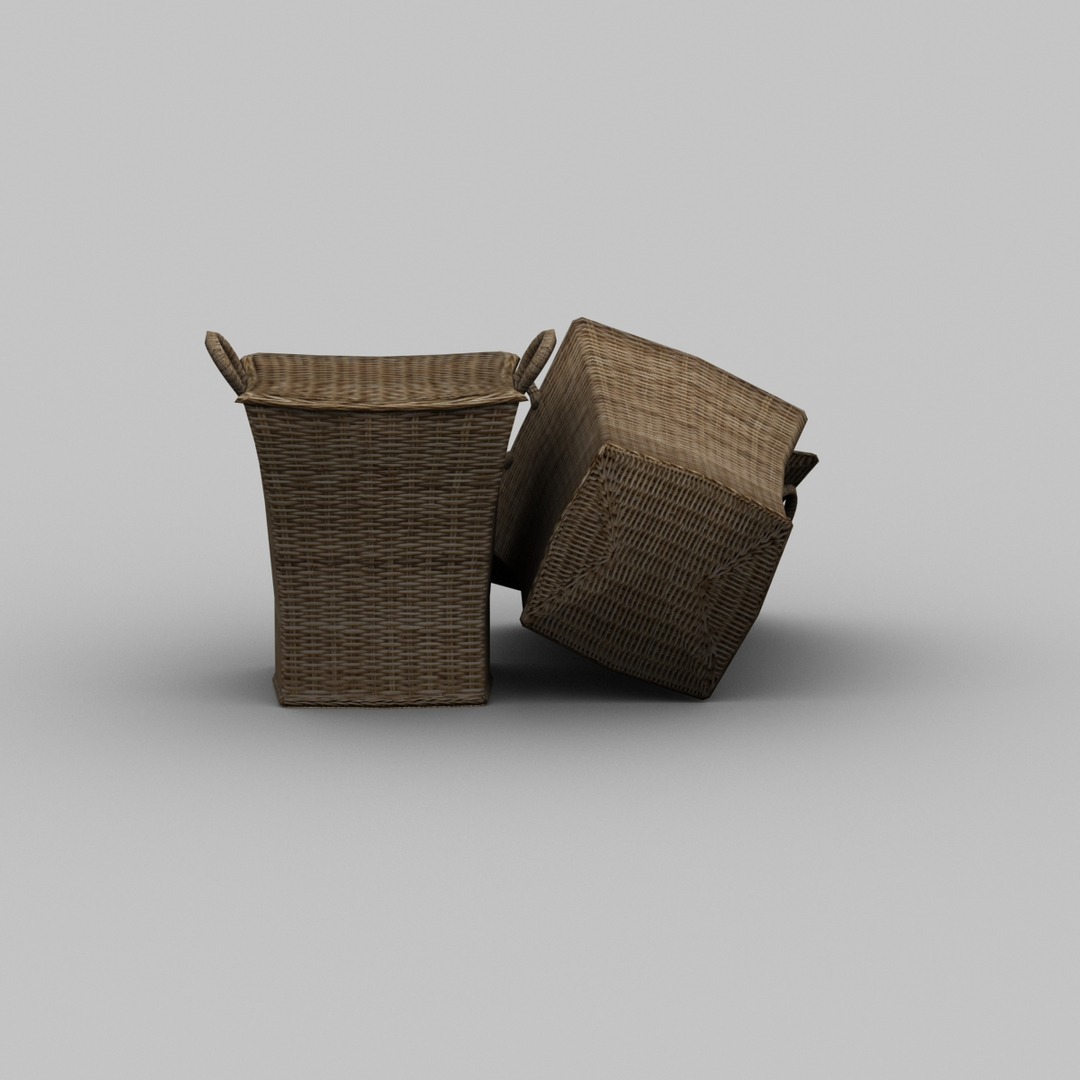 3d model basket