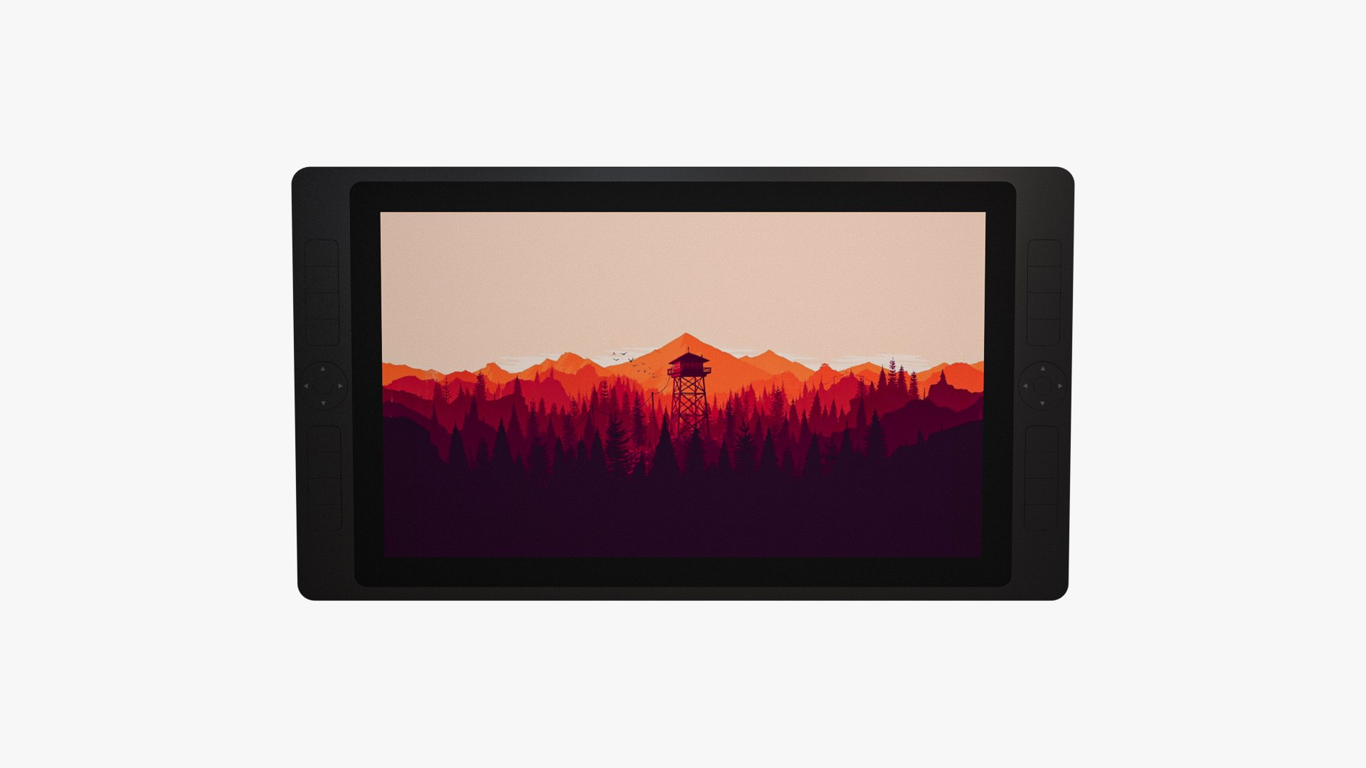 3D Drawing Tablet Model - TurboSquid 2110811