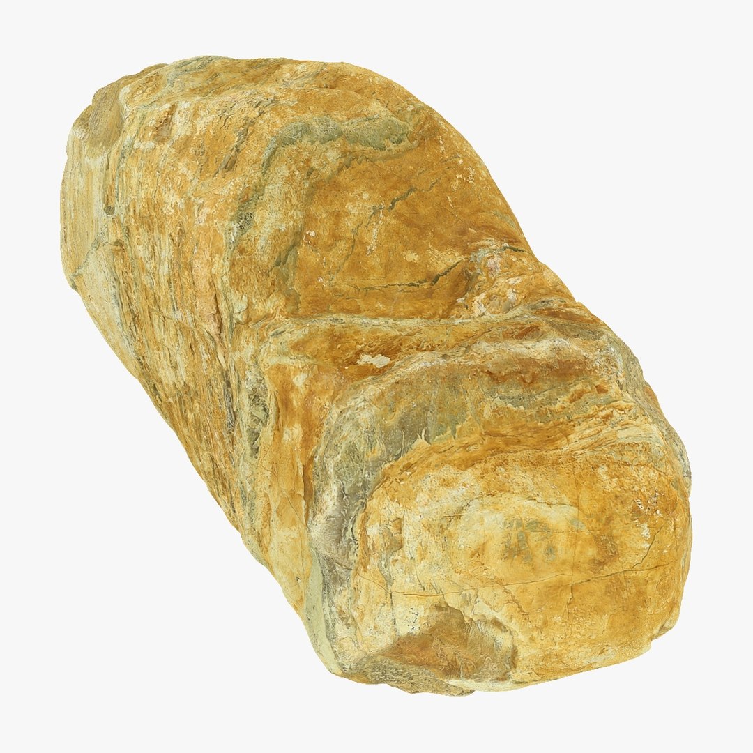 3D Yellow Rock Raw Scanned model - TurboSquid 1812312