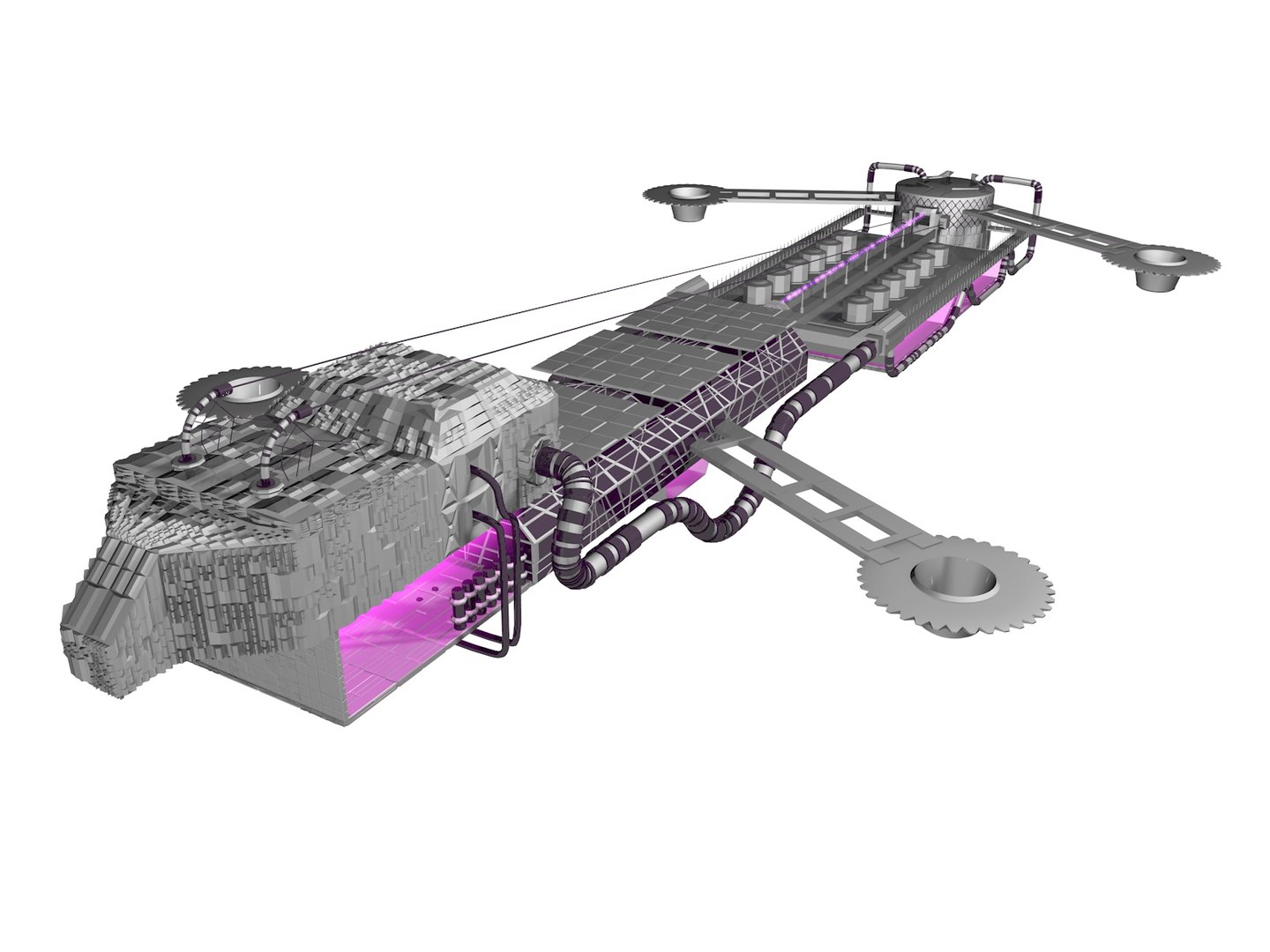3D Spacecraft Spaceship Space Vehicle Model - TurboSquid 1507928