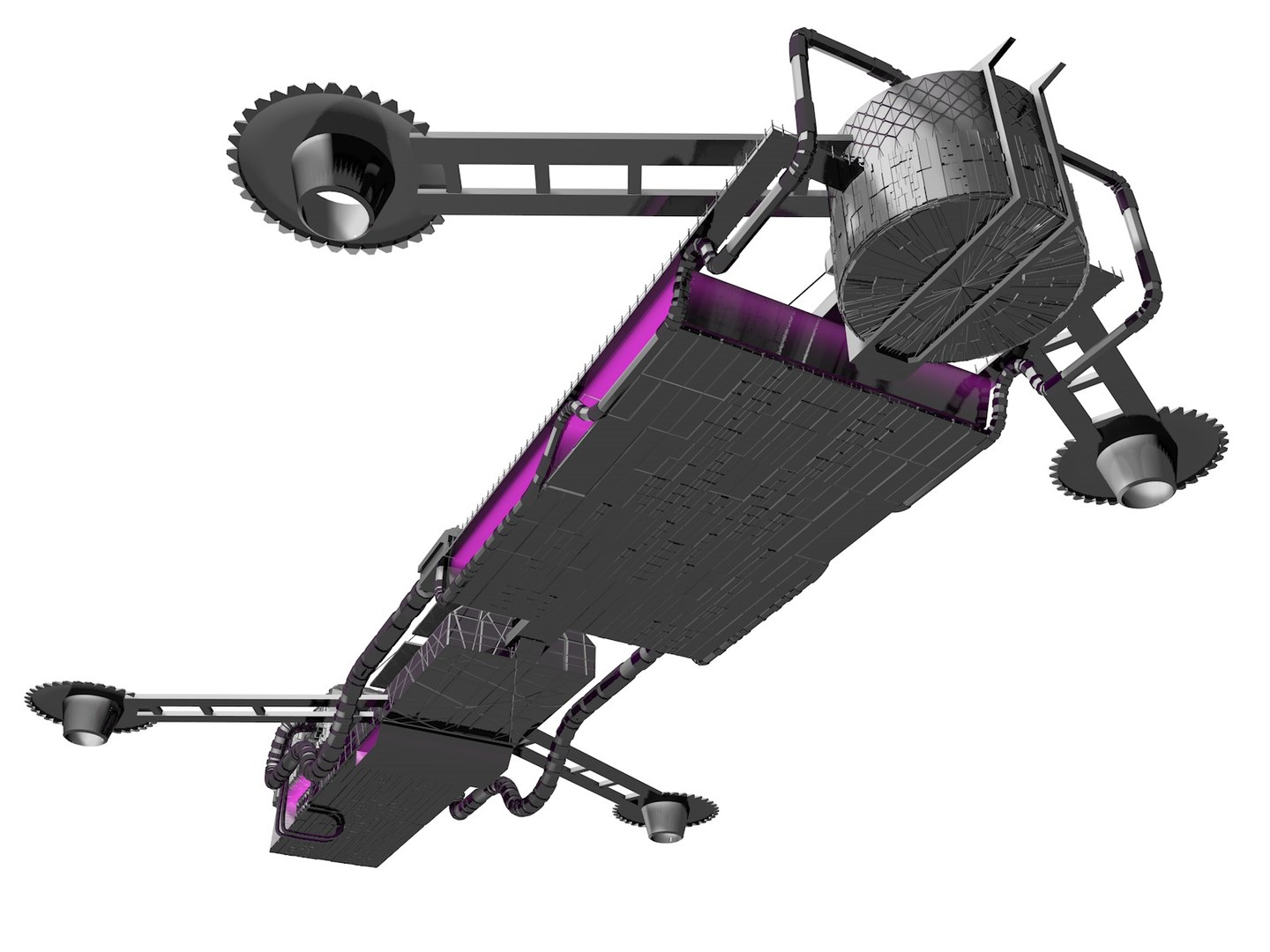 3D Spacecraft Spaceship Space Vehicle Model - TurboSquid 1507928