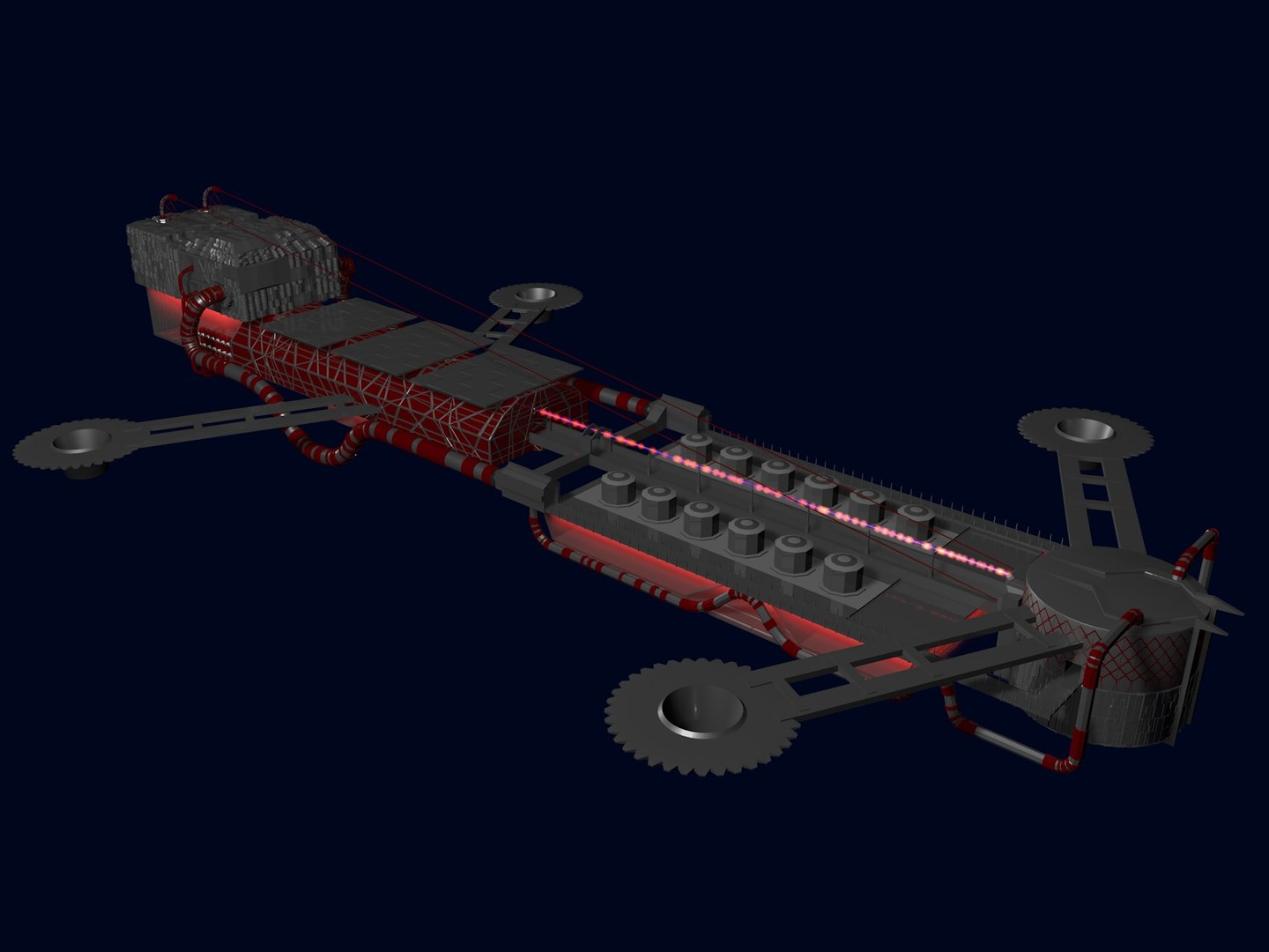 3D Spacecraft Spaceship Space Vehicle Model - TurboSquid 1507928