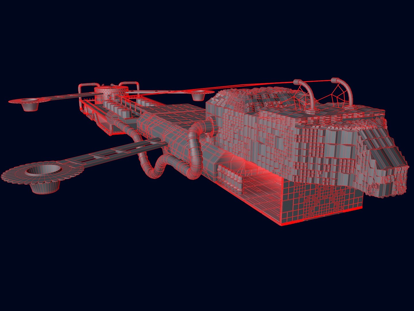 3D Spacecraft Spaceship Space Vehicle Model - TurboSquid 1507928