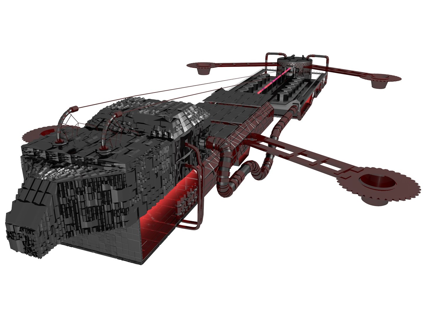 3D Spacecraft Spaceship Space Vehicle Model - TurboSquid 1507928