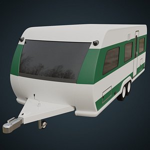 Blender Caravan Models | TurboSquid