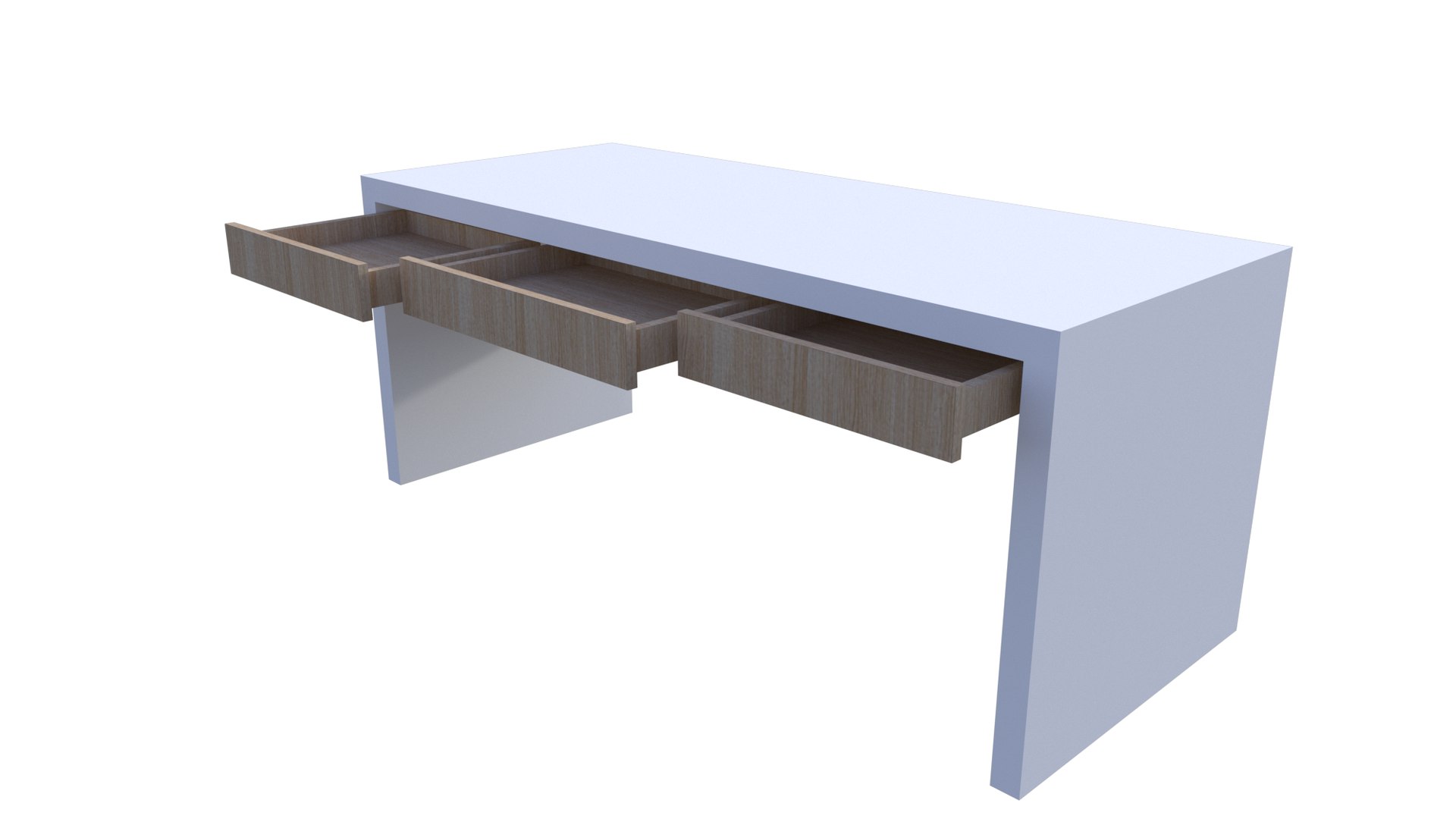 3D Working Table - TurboSquid 2059819