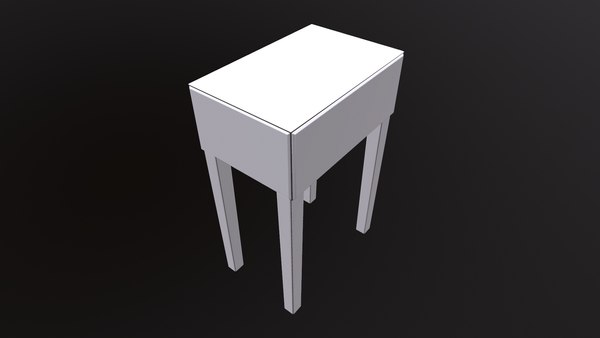 3D Side Table model - TurboSquid 1985952