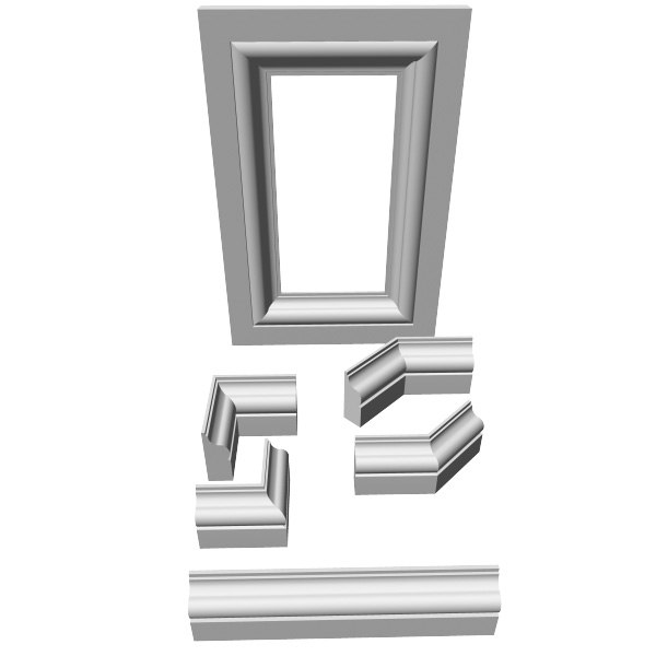 3d moulding model